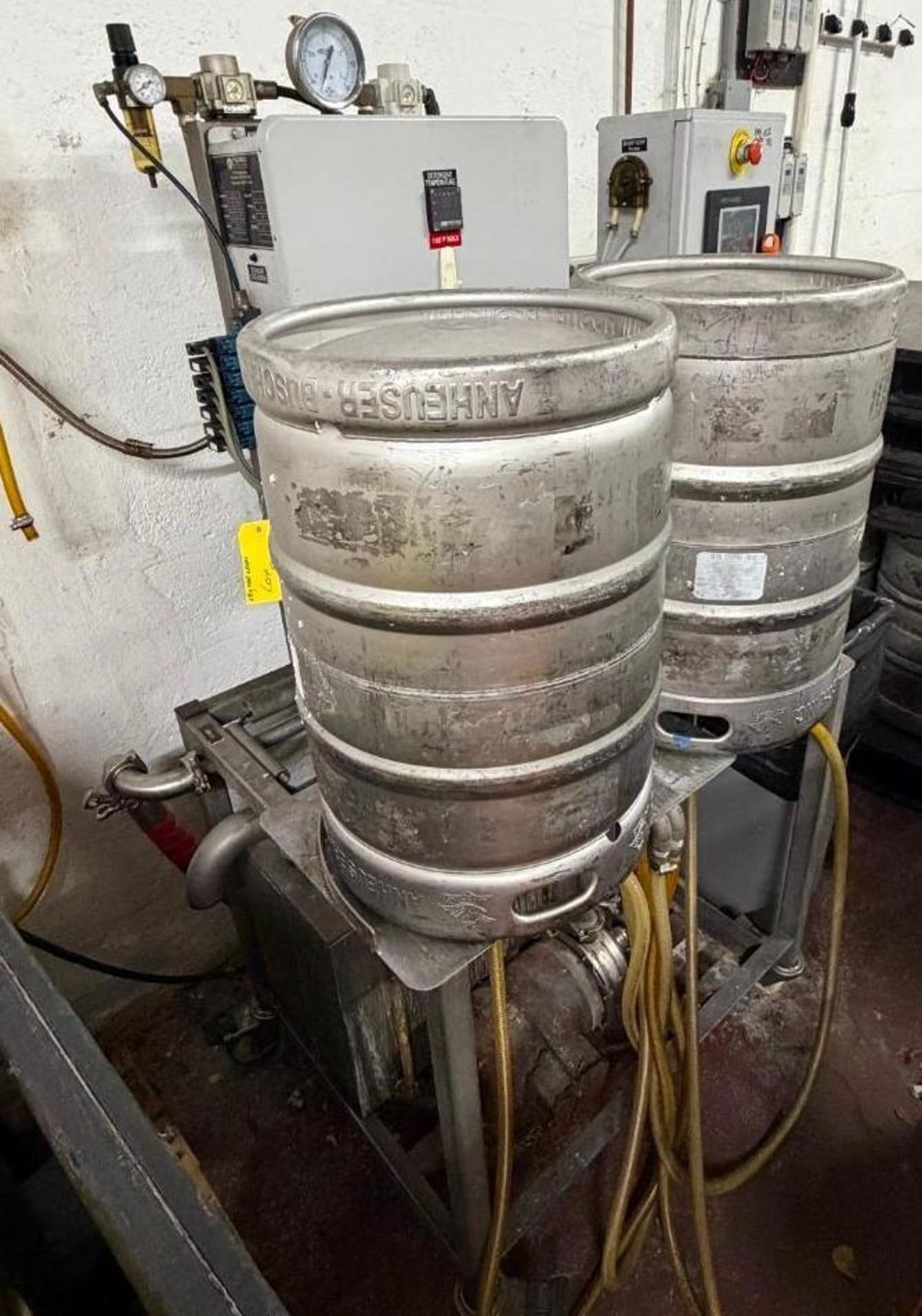 LOADING FEE: $100 2-Heads Keg Washer Premier Stainless Systems Model ...