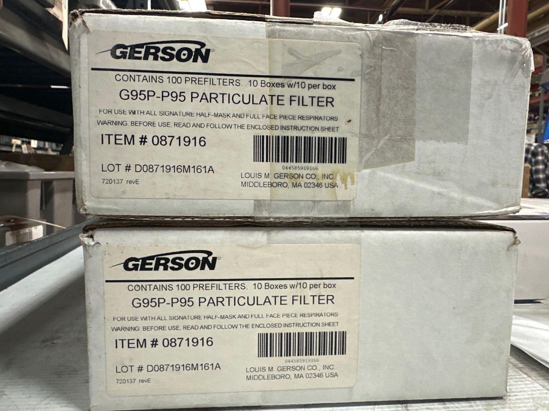Lot of Misc. Filters Items & Press Switches Gerson #0871916 G95P ...