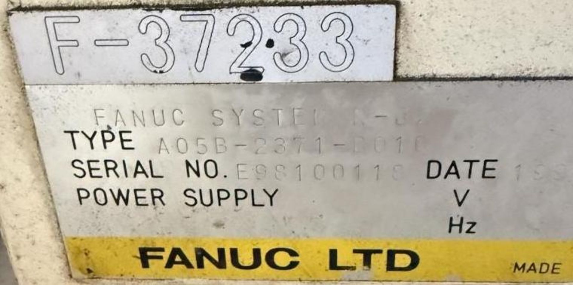 Location: Oak Grove, KY Loading Fee: $75.00 Fanuc Arc Mate 100i Robot w ...