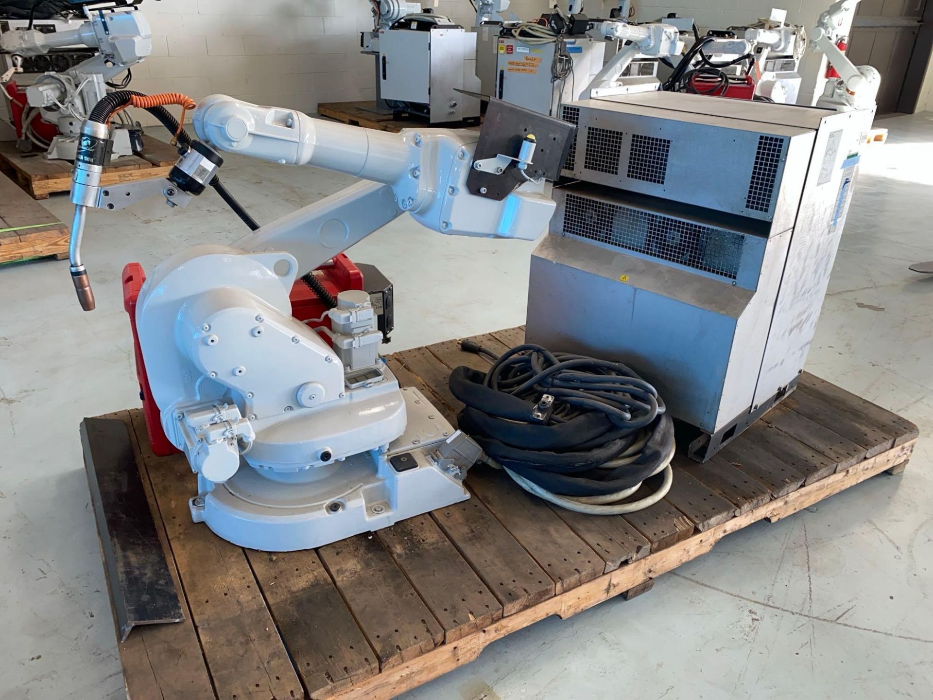 Loading Fee: $ 120.00 ABB IRB 1600 Welding Robot Mfg’d: 2008-04 w/ ABB ...