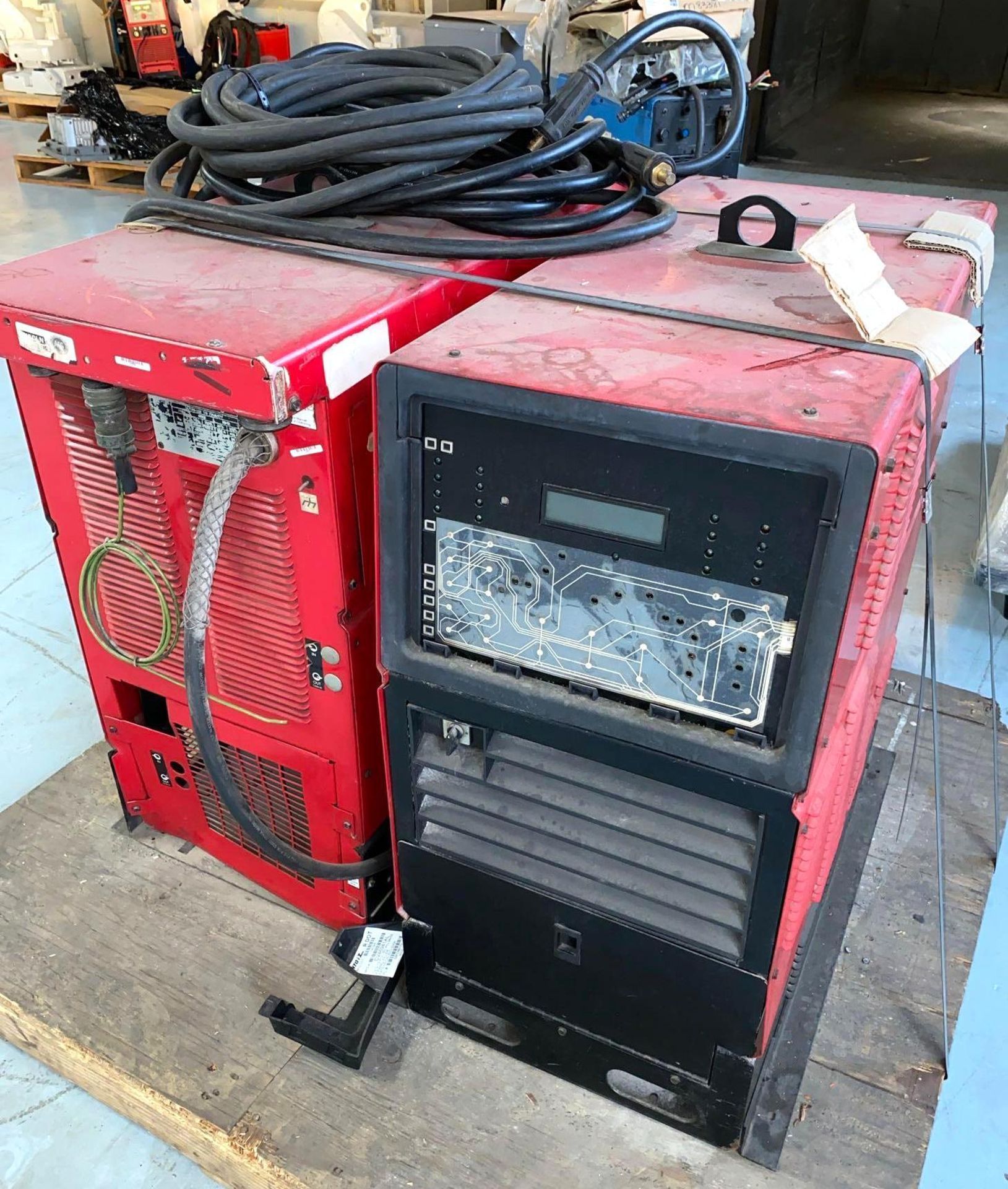 Loading Fee: $40 Lot of (2) Lincoln Power Wave 450 Power Supplies ...