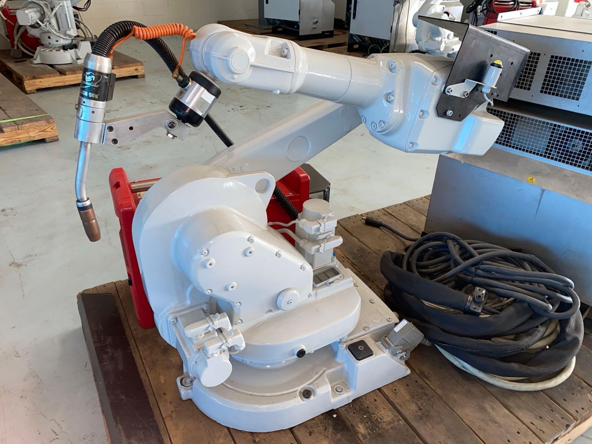 Loading Fee: $ 120.00 ABB IRB 1600 Welding Robot Mfg’d: 2008-04 w/ ABB ...