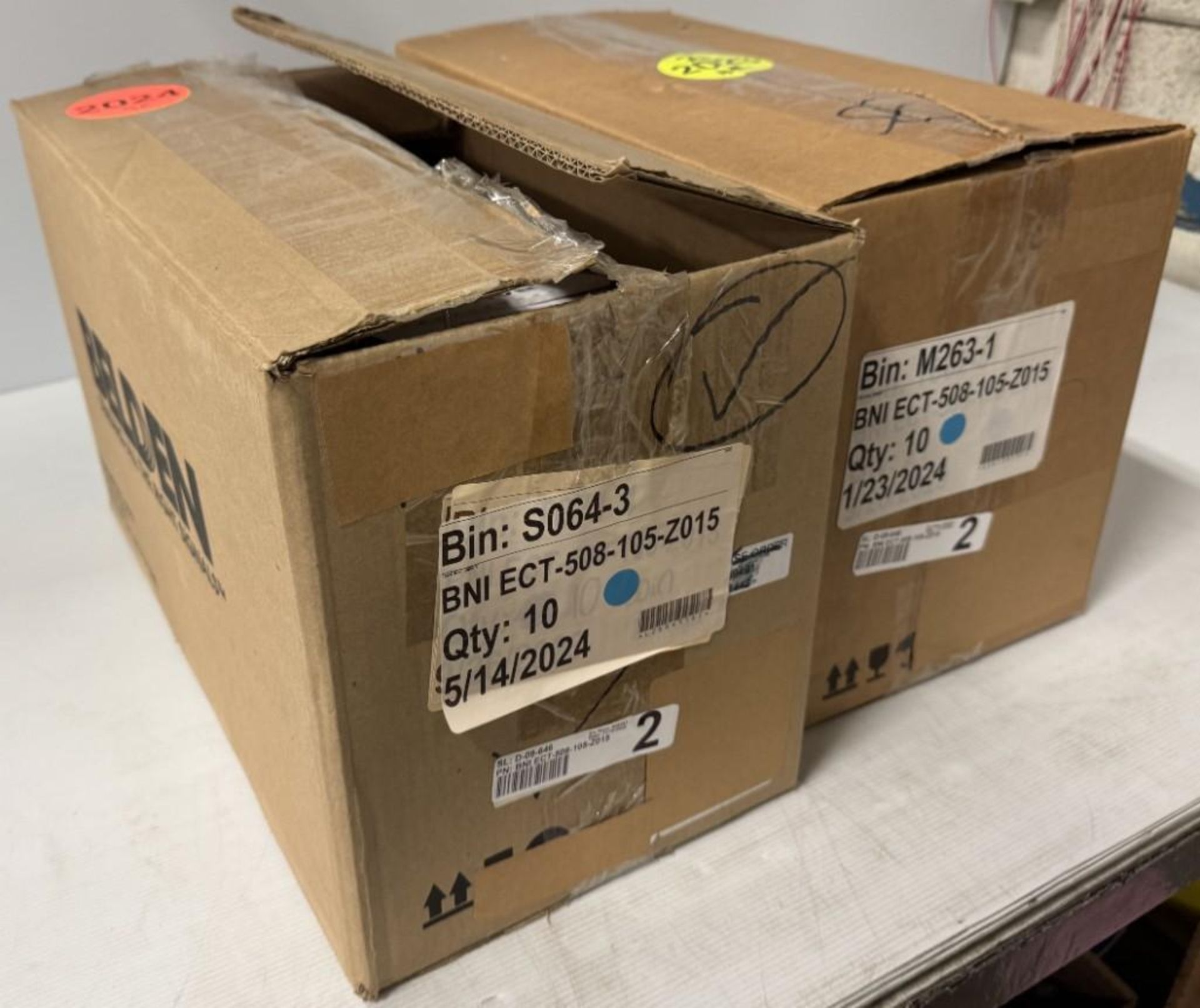 Lot of (20) BALLUFF #BNI0077 #ECT-508-105-Z015 Network Blocks