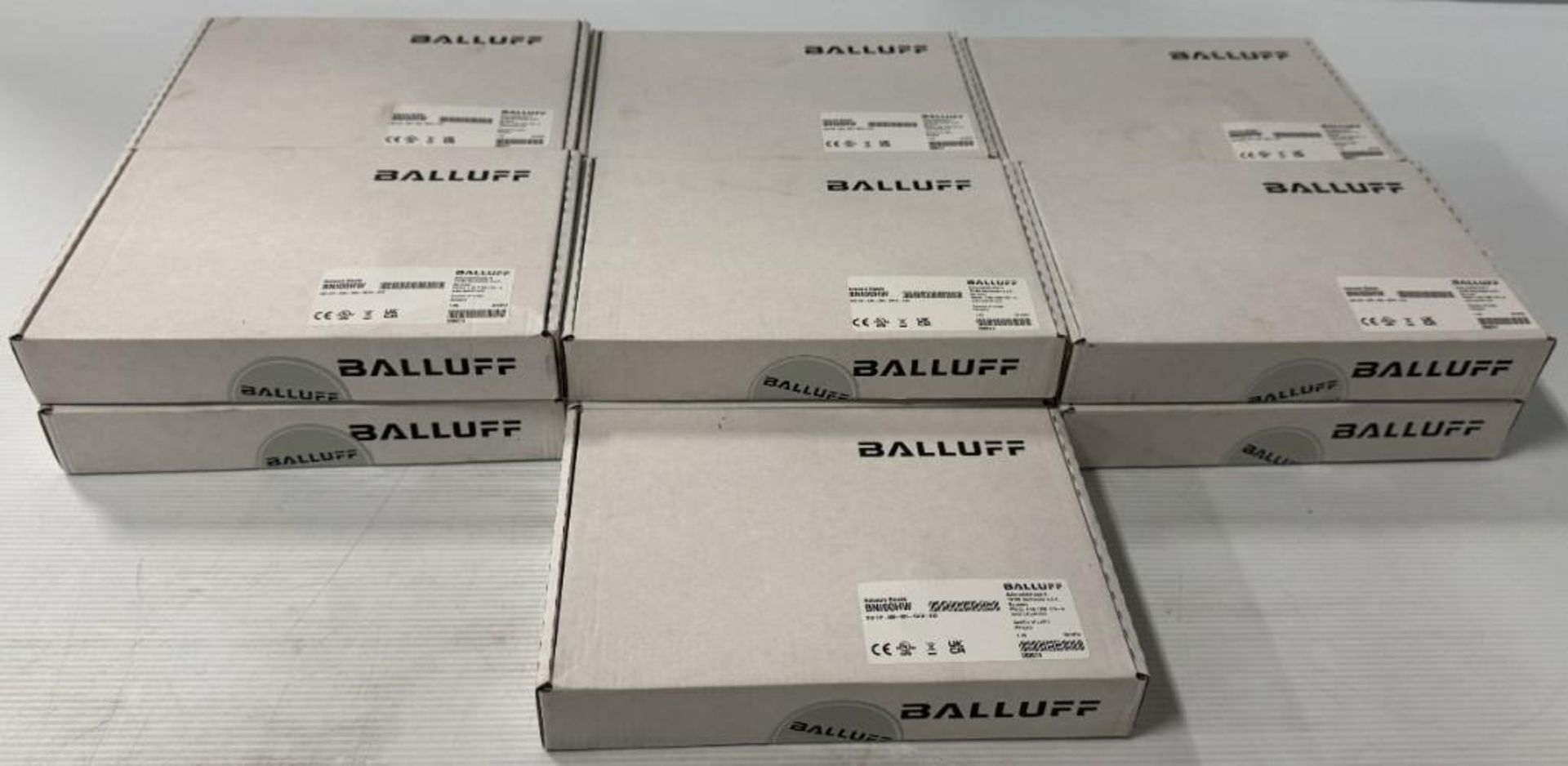 Lot of (13) Balluff #BNI00HW Network Blocks