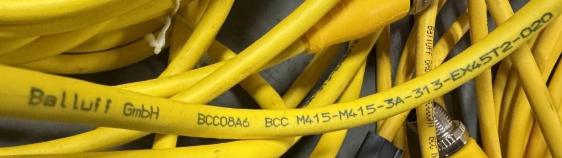 Lot of Misc. Balluff Cables
