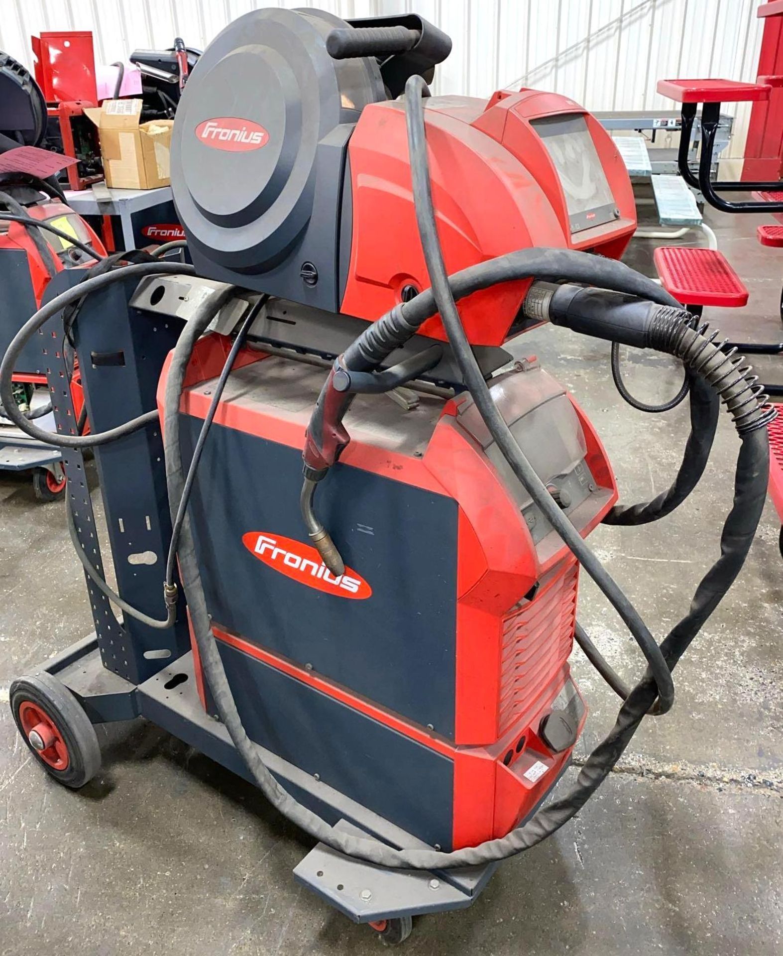Loading Fee: $40 Fronius TPS 400i Welder w/ Fronius WF 25i Wire Feeder ...