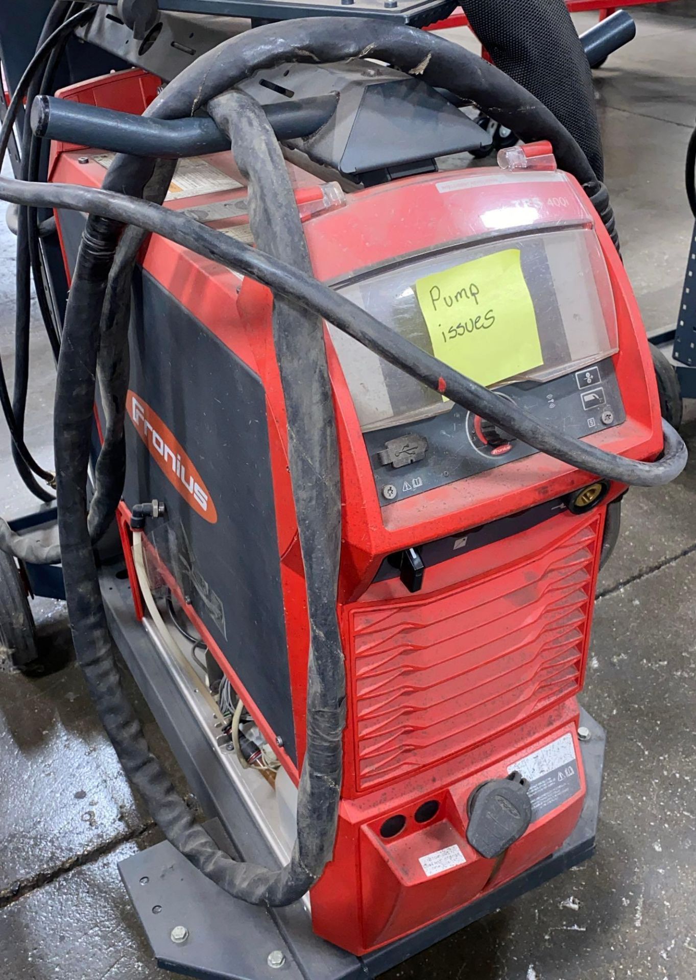 Loading Fee: $40 Fronius TPS 400i Mig Welder w/ Fronius WF 25i Wire ...
