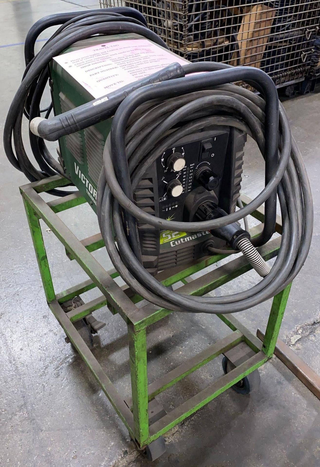 Victor 52 Cutmaster Thermal Dynamics Plasma Torch Model 52 Cutmaster w ...