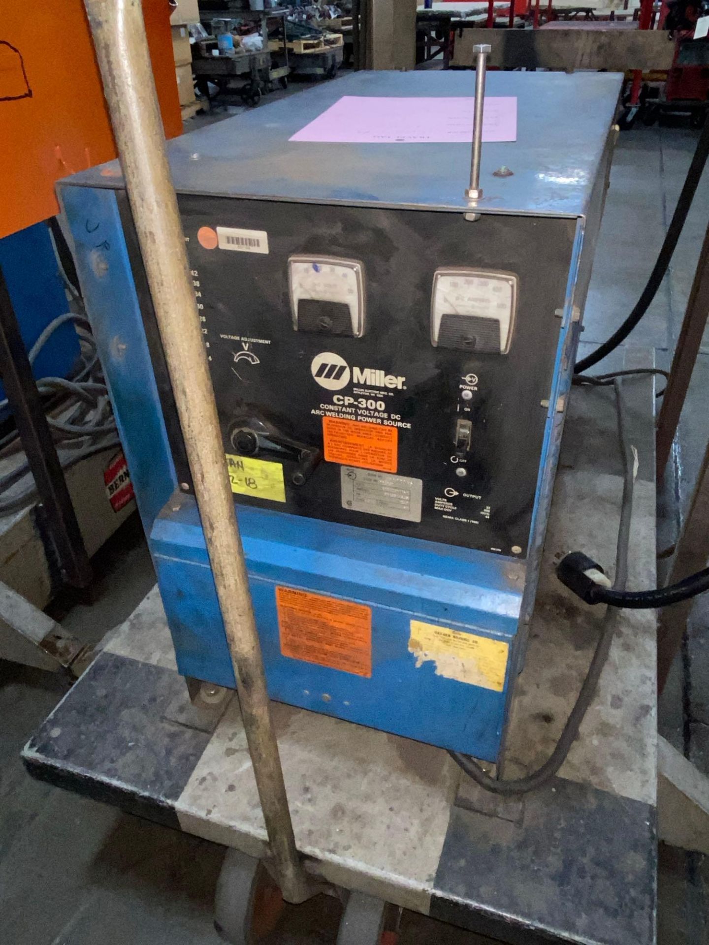 Bernard 2300 Tela-Boom Welding Cart w/ Welder Miller CP-300 Power ...
