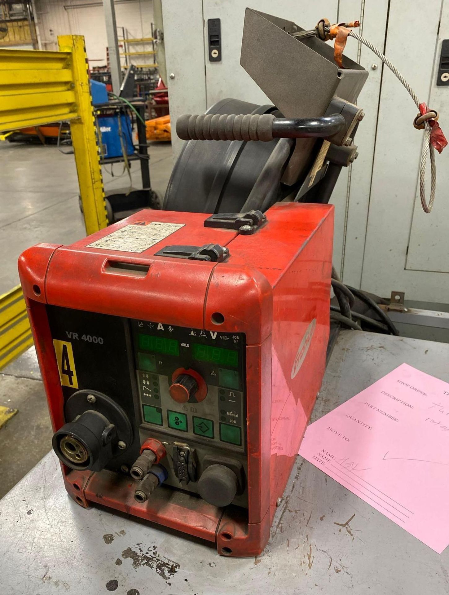 Loading Fee: $40 Fronius TransPuls Synergic 3200 w/ VR 4000 Wire Feeder ...