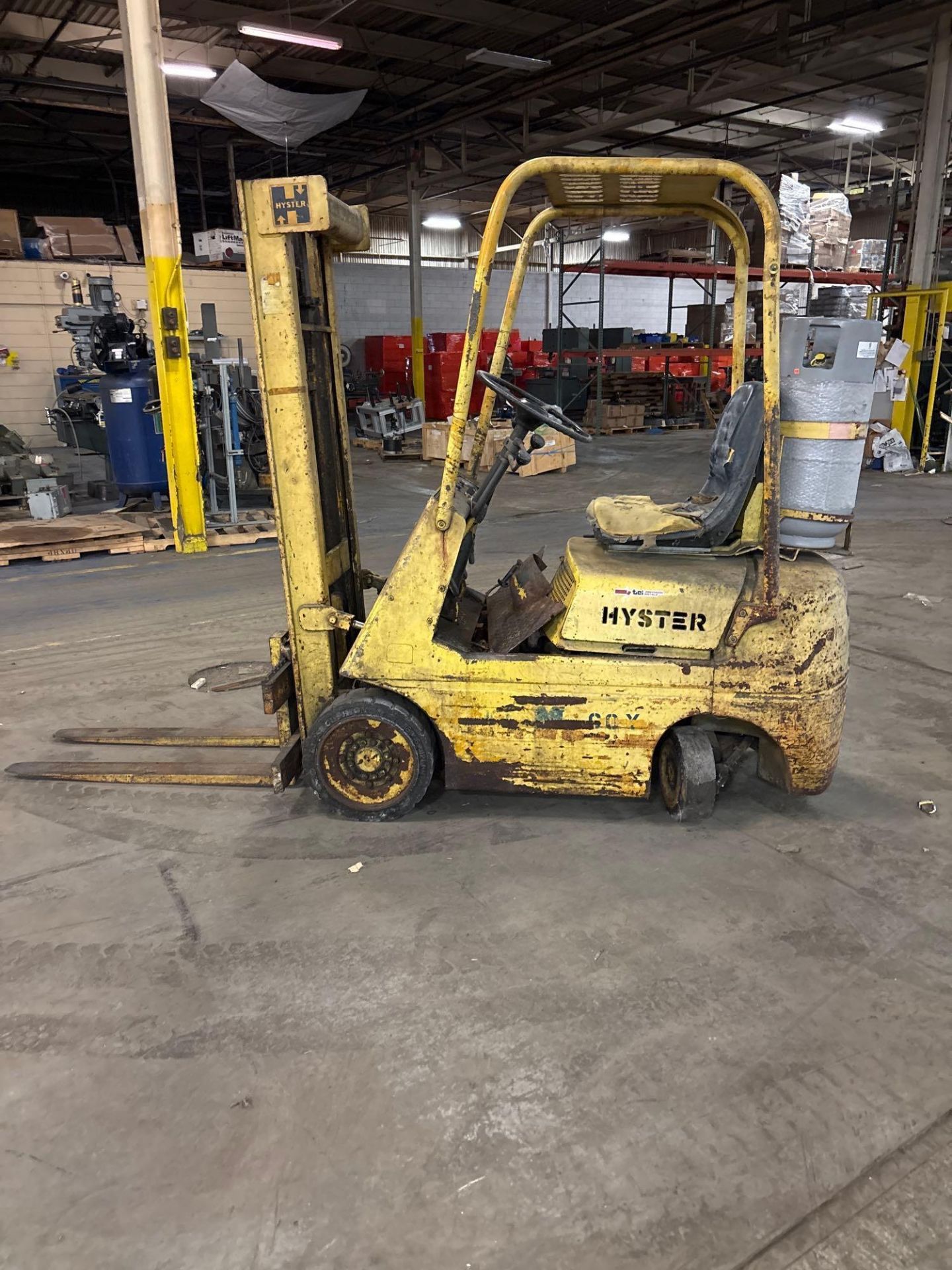 Hyster #S30A Forklift *Propane tank not included*