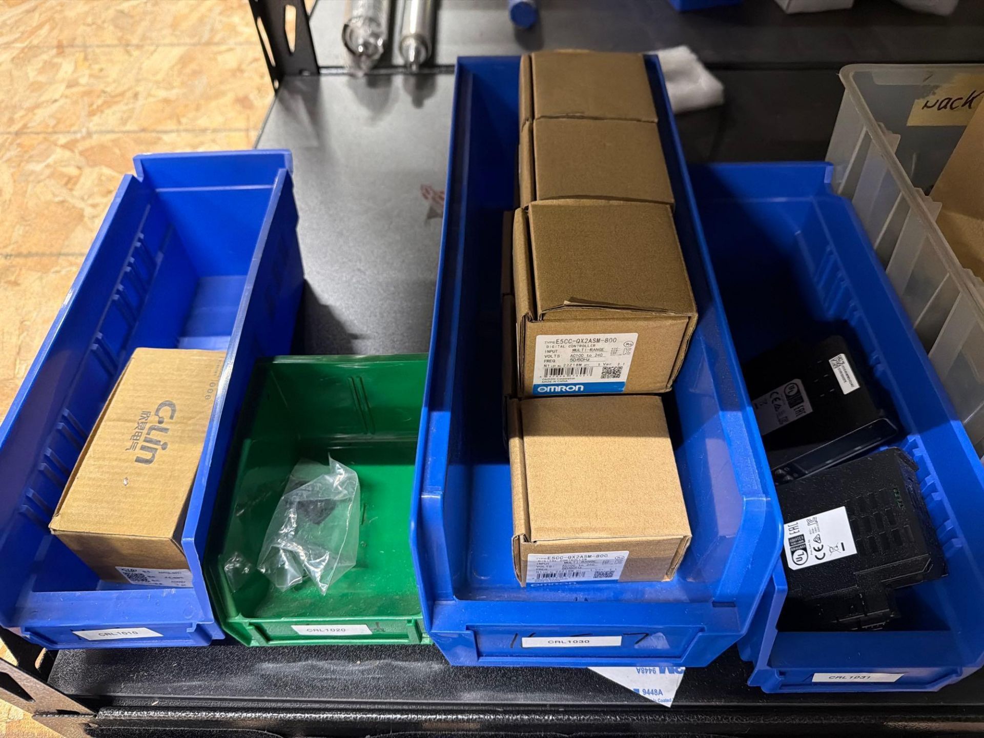 Loading Fee: Lot of Misc MRO: Electrical, Controls, Meters Includes Rack