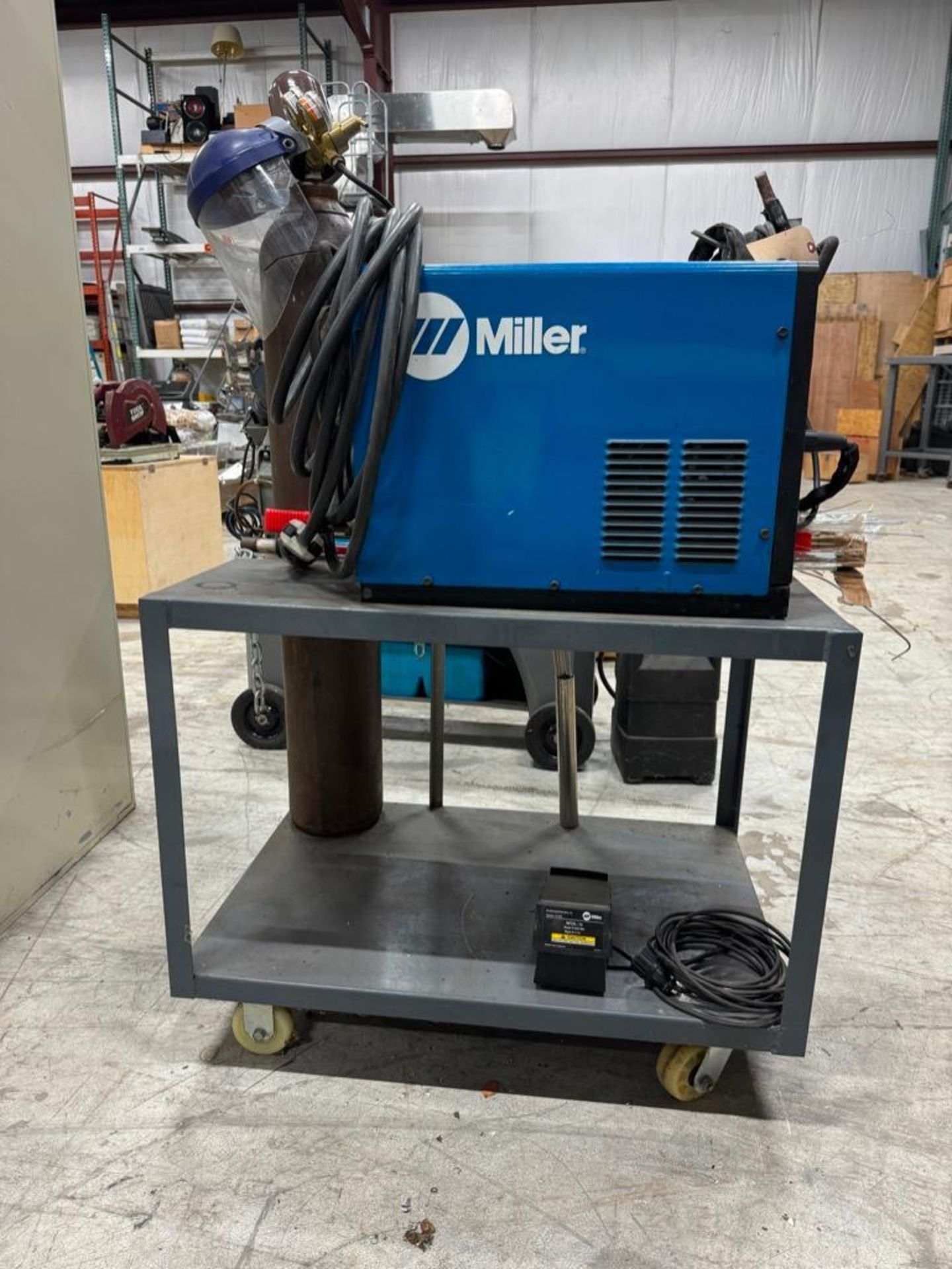 Loading Fee: $70 Miller #Econtig Tig Welder S/N LC348611 On Portable ...