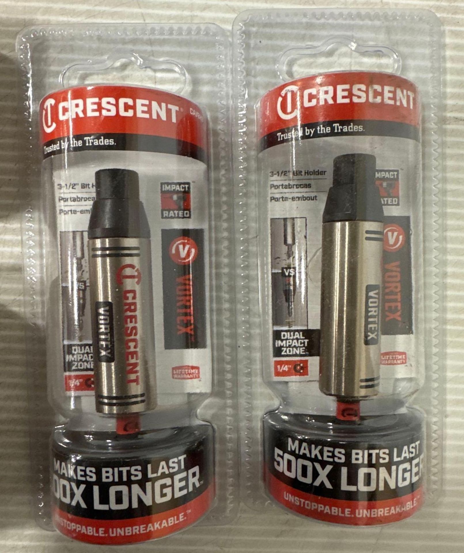 Assorted Lot of: Crescent Bit Holder with Insert Bits, Crescent Vortex ...
