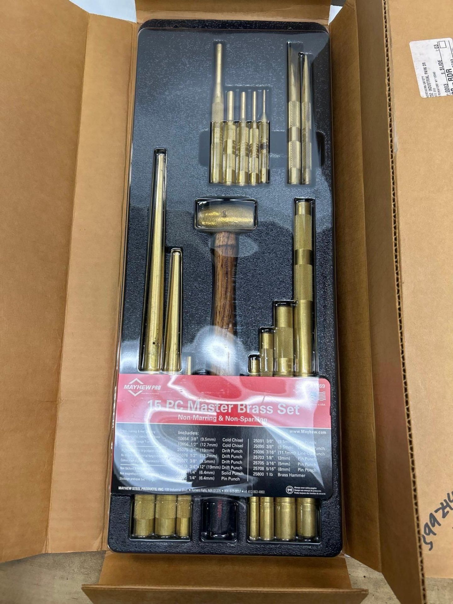 1 - Mayhew 12PC Pro Pilot Punch Kit Item Number: 62254 2 - Mayhew Pro ...