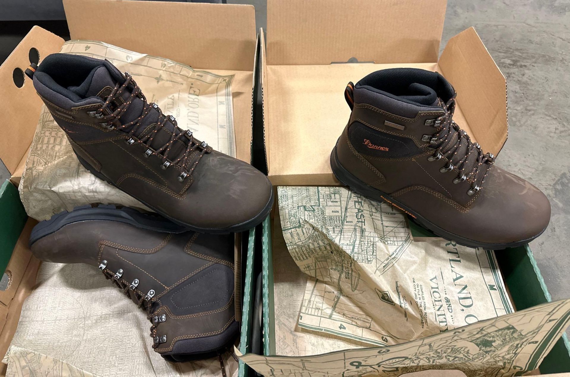 5 Pair - Danner® 6" Crafter Waterproof Men's Boots Size: 13Width Size ...