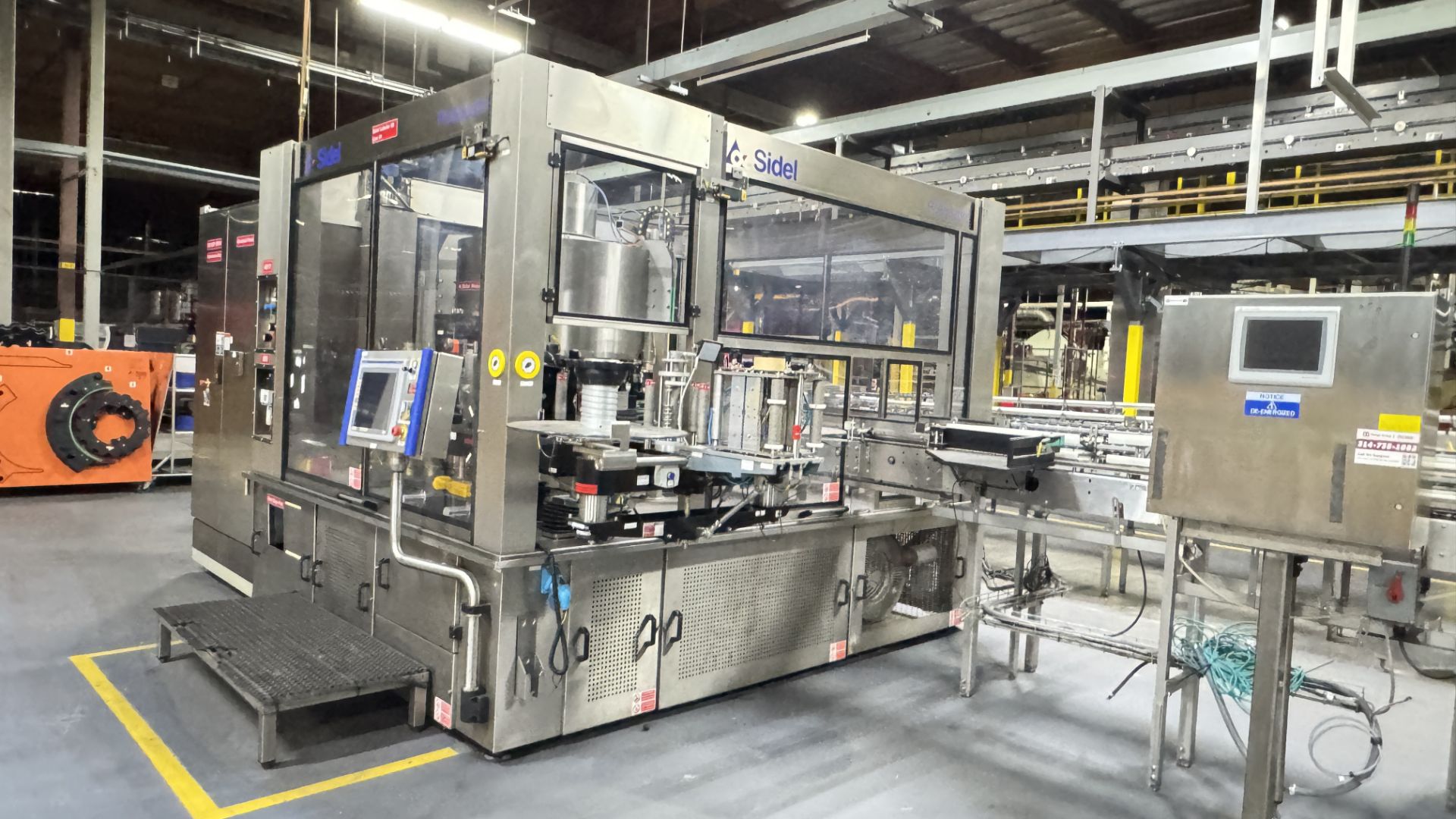 Sidel Labeler #2, model RollQuattro, 24 Stations, previously operates ...