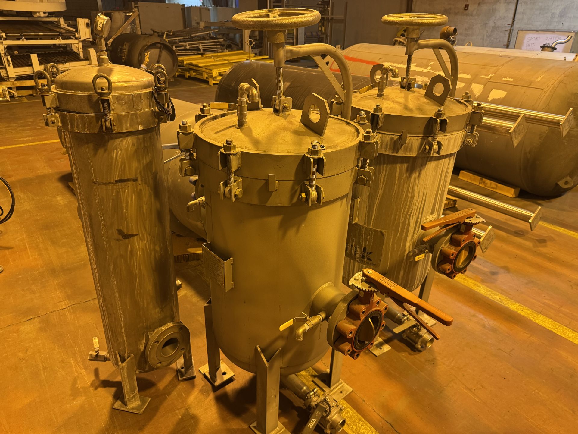 Fil-Trek Corp Pressure Filters, stainless steel, 150 psi working ...