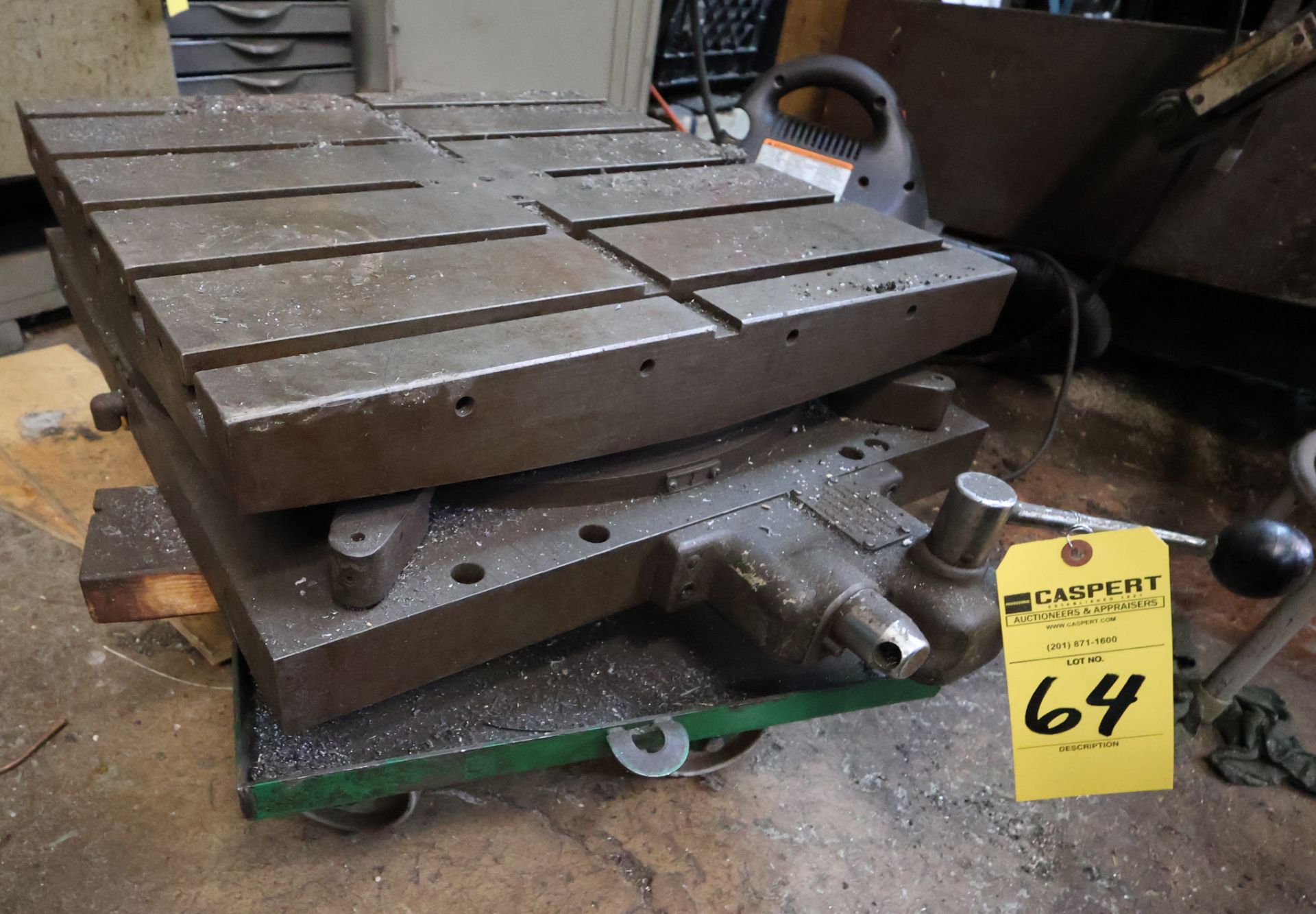 20" x 20" T-Slotted Rotary Table