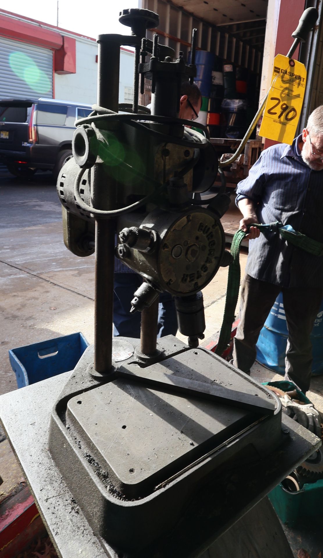 1/4" Burgmaster Mdl. OB 6-Position Bench Type Turret Drill, Single ...