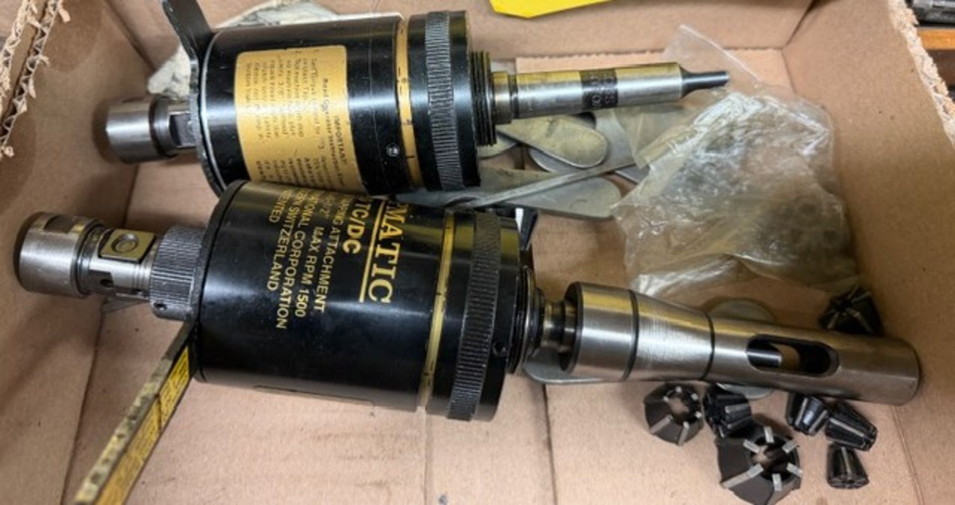 (2)Tapmatic 50TC/DC & 50X Tapping Heads