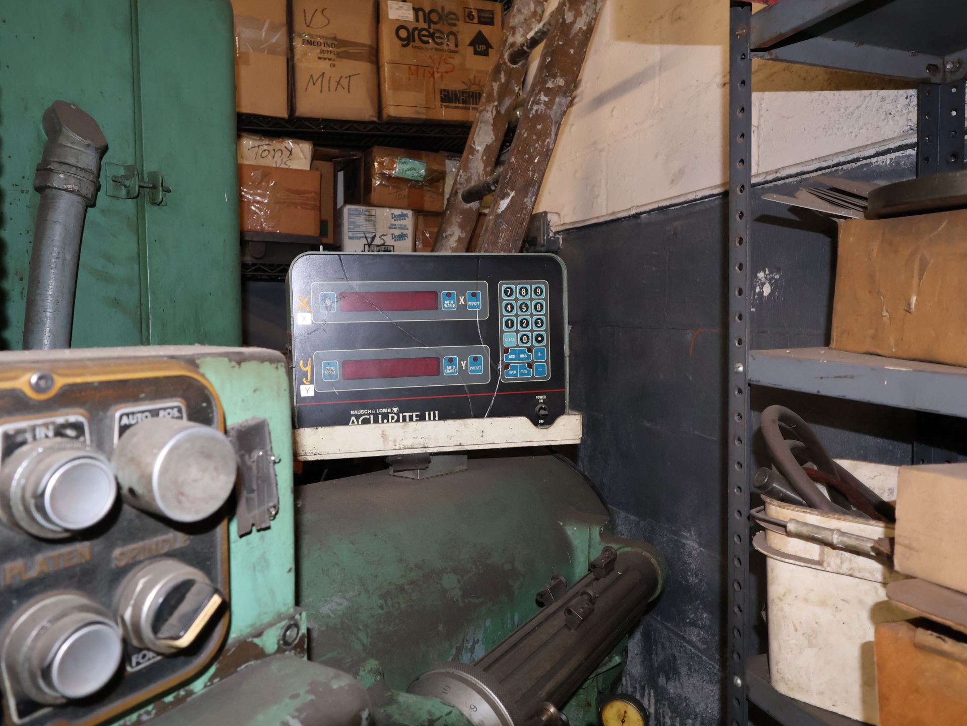 DeVlieg Mdl. 2B-36 Jigmil, w/ 24" x 36" Table, 50 Taper Spindle, 2400 ...