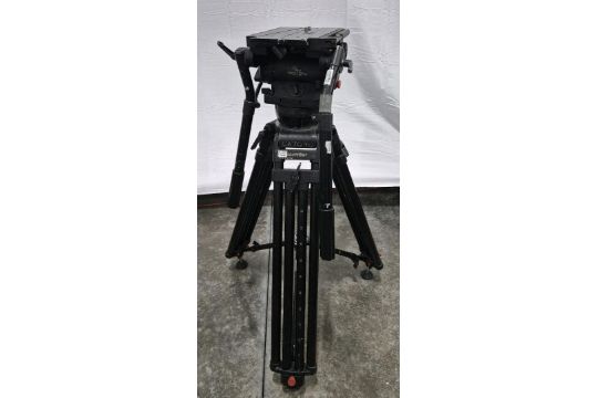 SACHTLER VIDEO 75 STUDIO FLUID HEAD W/ 6481 LEGS - NO CASE ...