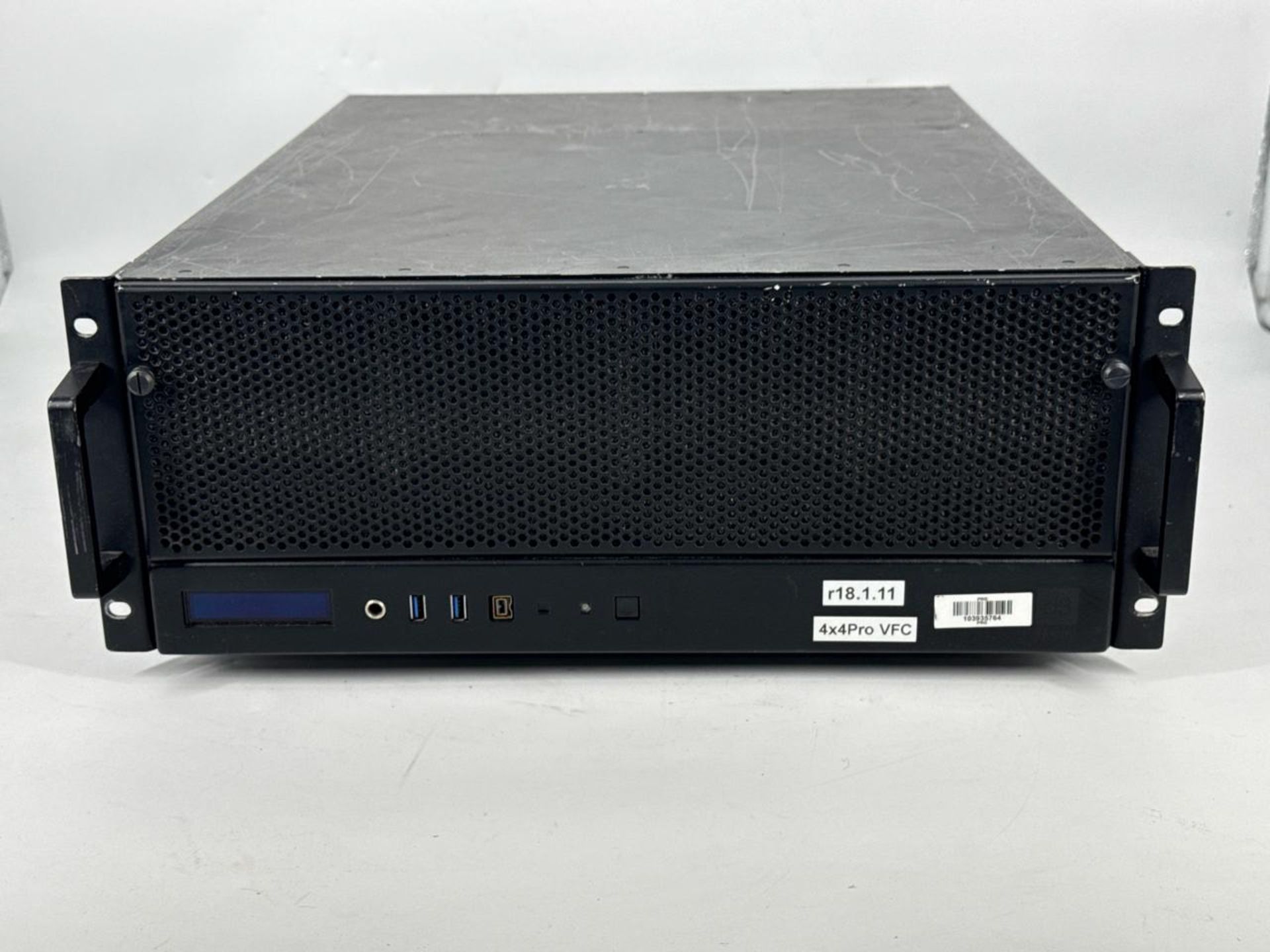 DISGUISE D3 4x4 PRO VFC MEDIA SERVER W/ CASE - REPRESENTATIVE PHOTO USED