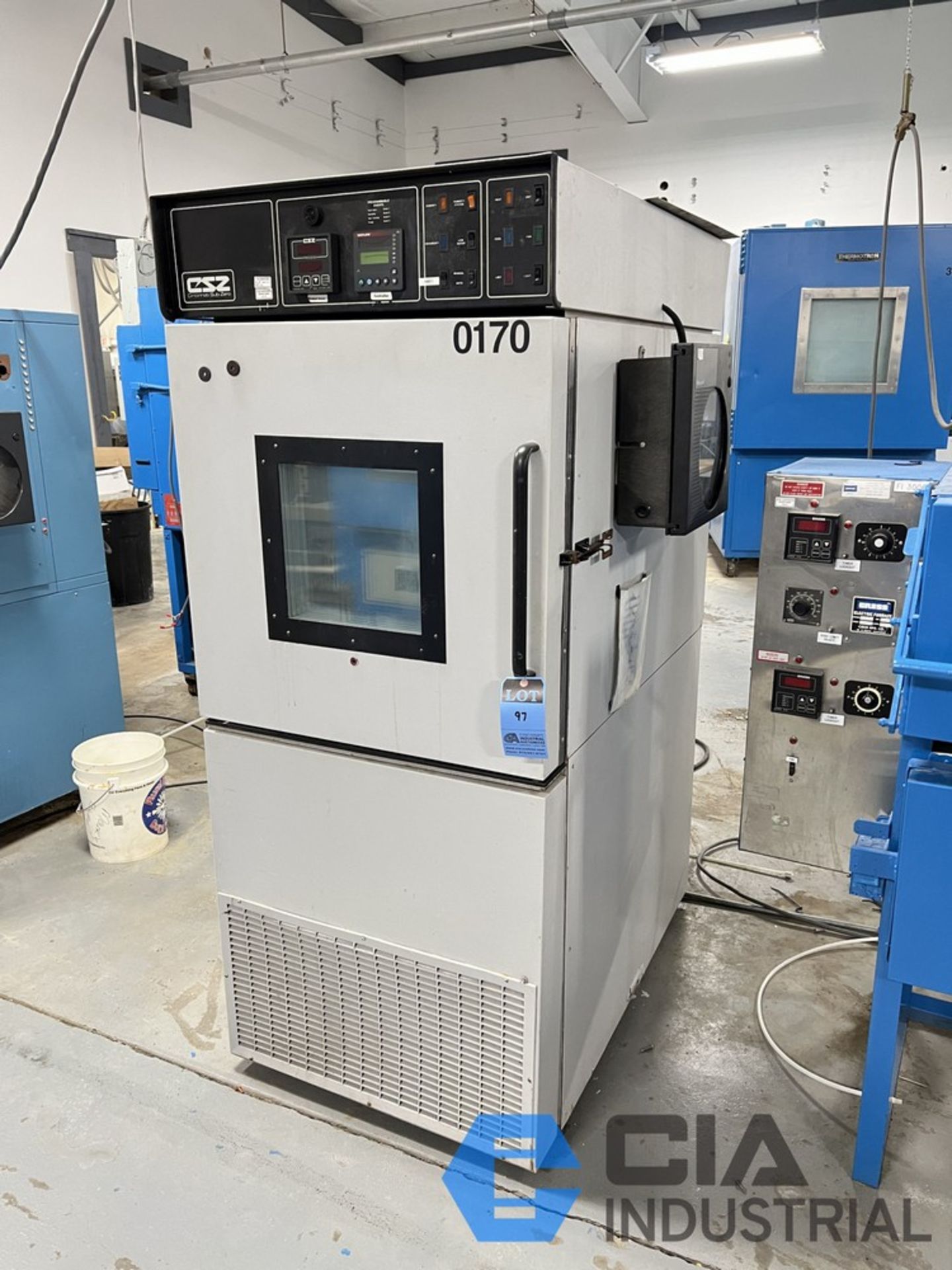 CINCINNATI SUB-ZERO PRODUCTS MODEL ZH-8-1-1-H/AC ENVIRONMENTAL CHAMBER ...