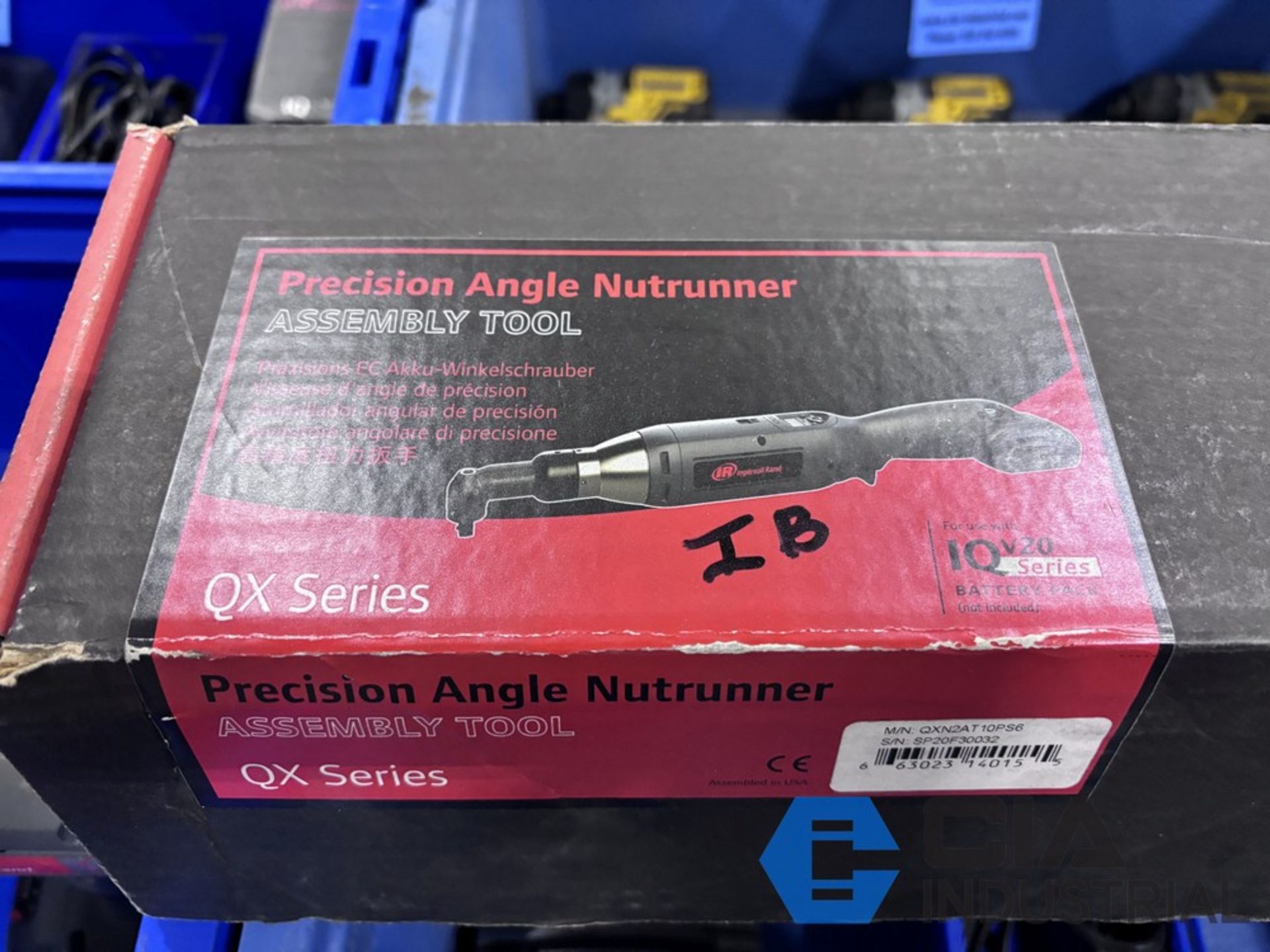 20 VOLT INGERSOLL RAND MODEL QXN2AT10P56 CORDLESS PRECISION ANGLE ...
