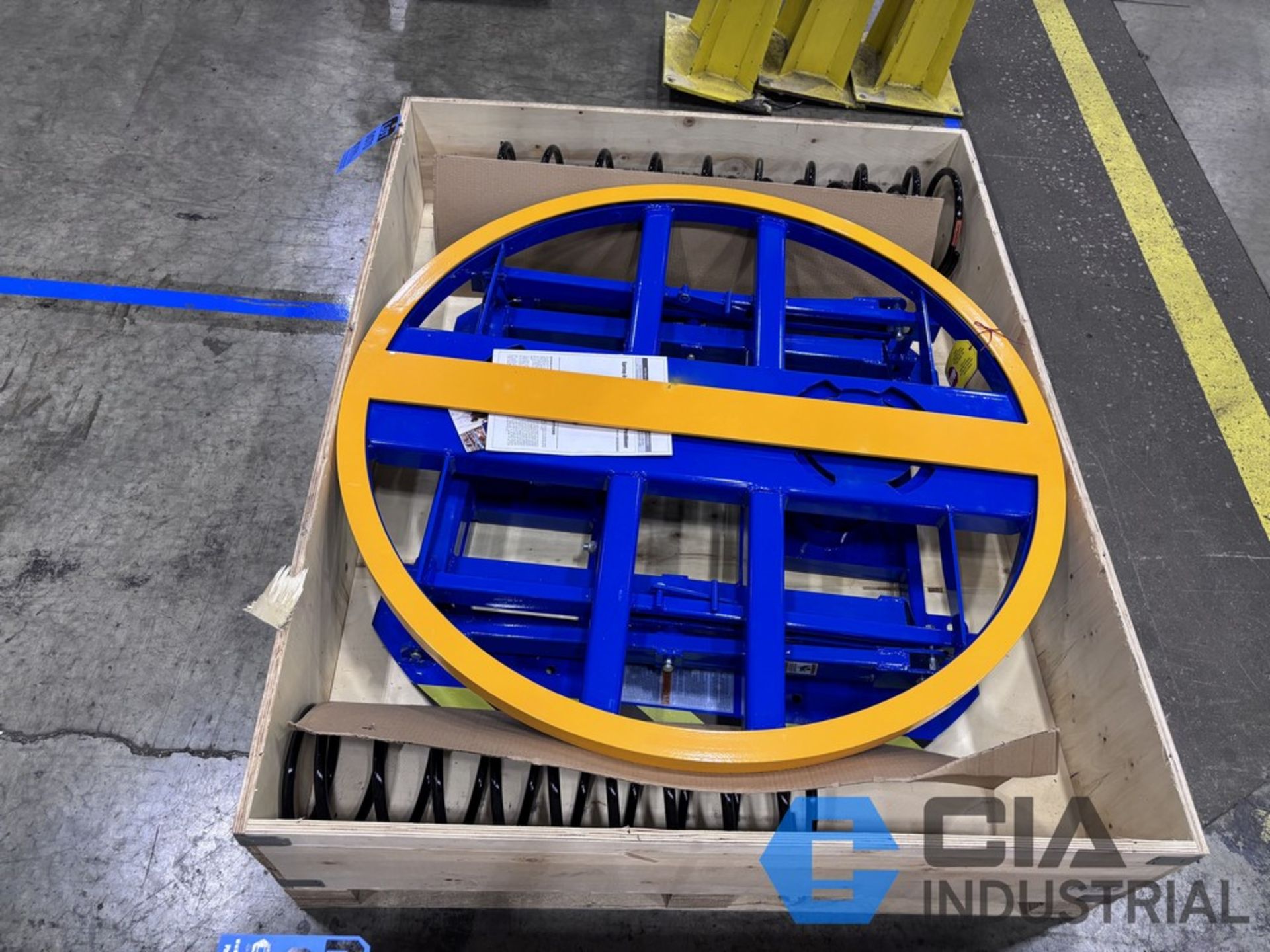 GLOBAL MODEL 988295/WSL1000 BRAND NEW SPRING ACUTATED PALLET CAROUSEL ...
