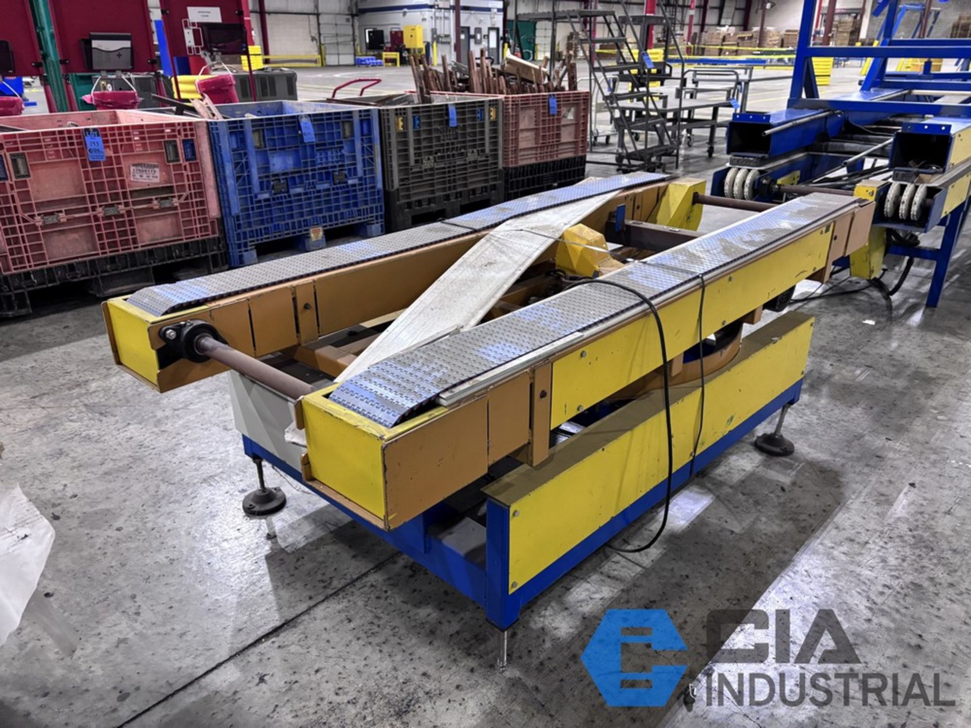 (LOT) OUT OF SERVICE DUAL TRACK 6" CONVEYORS WITH CONVEYOR TRACK AND ...