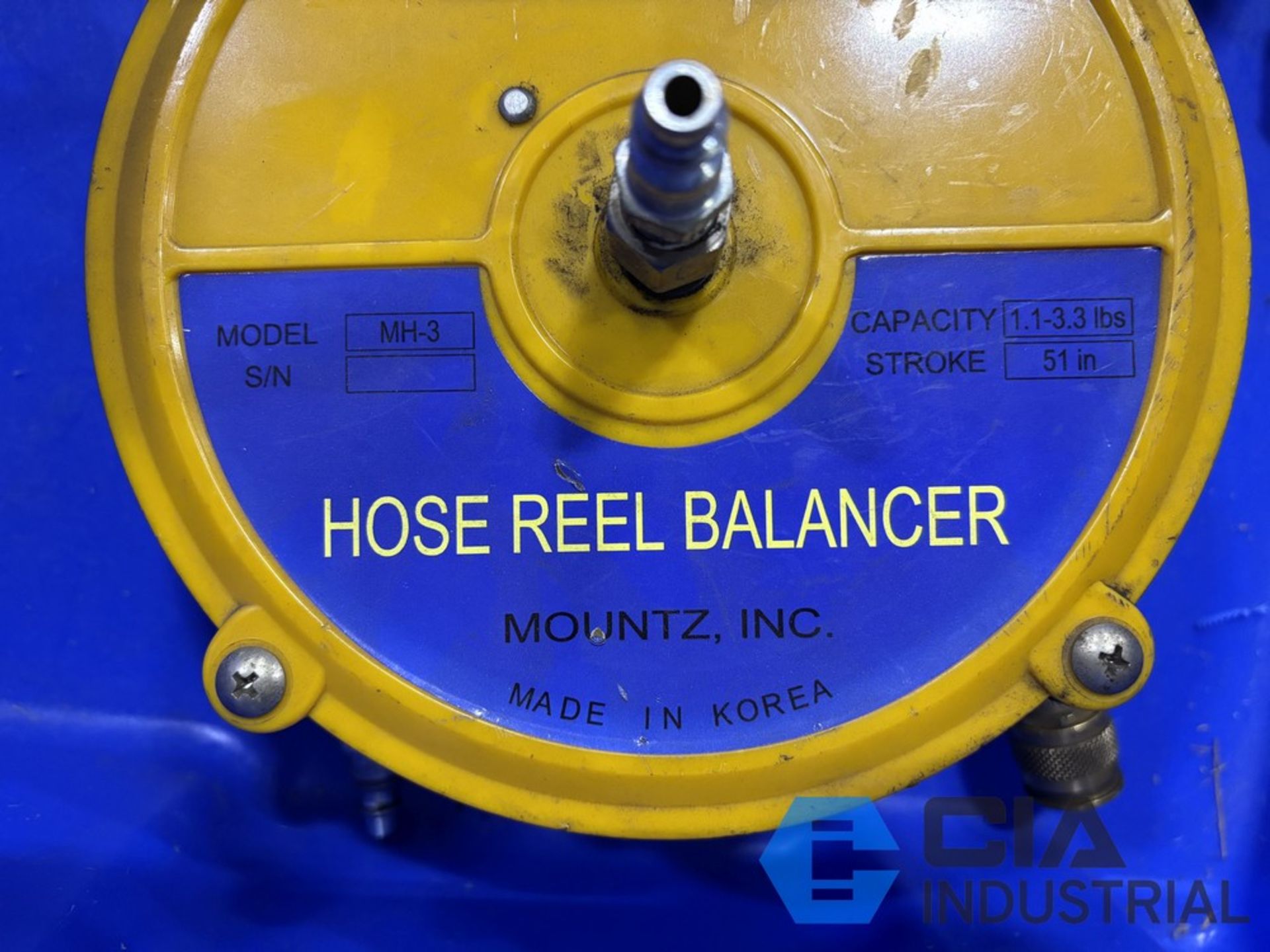 MOUNTZ INC MODEL MH-3 HOSE REEL BALANCERS