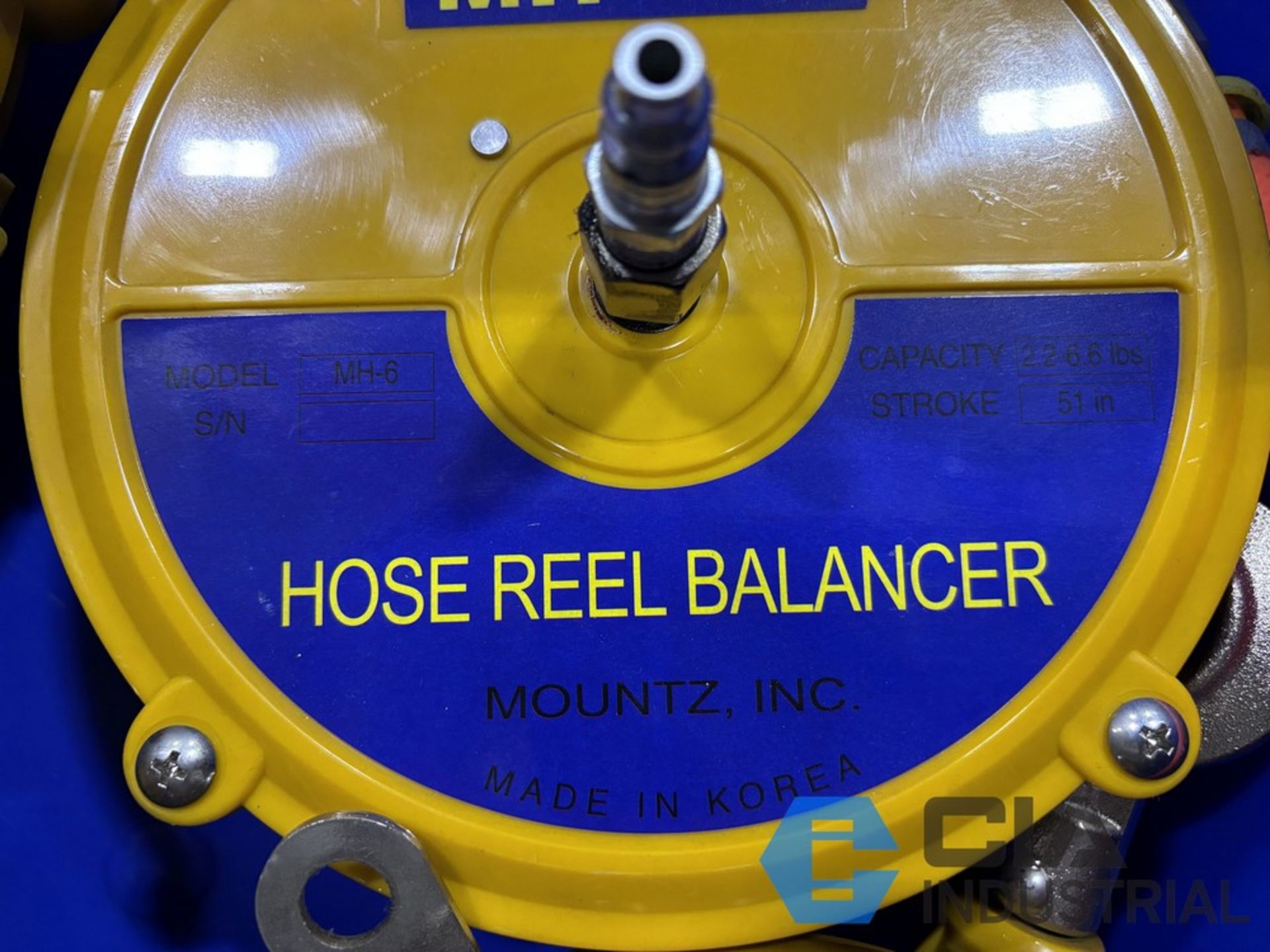 MOUNTZ INC MODEL MH-6 HOSE REEL BALANCERS
