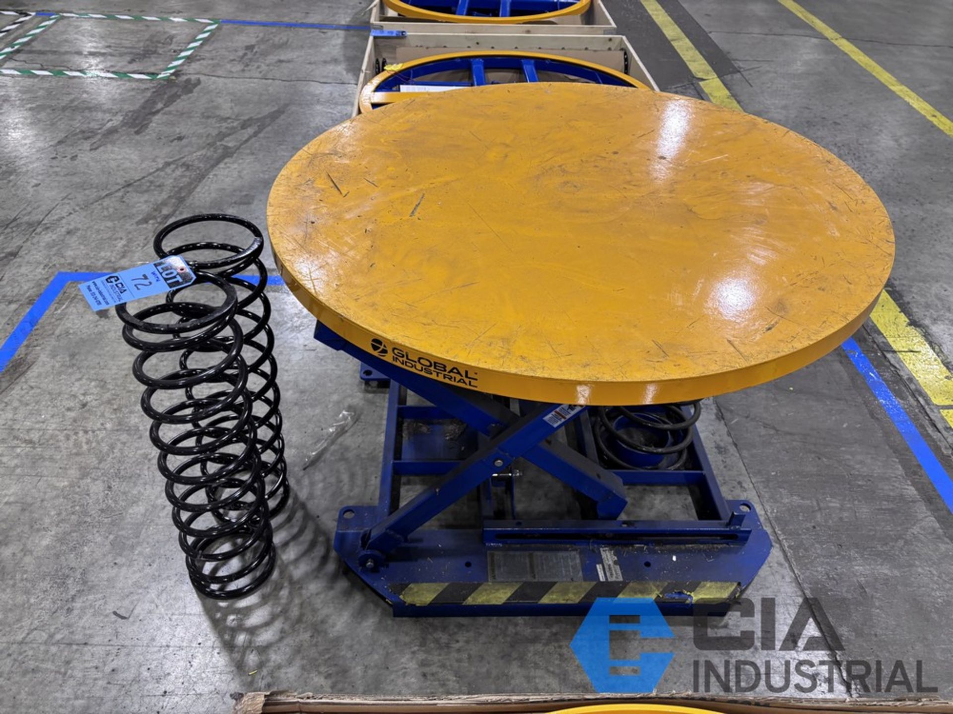 GLOBAL MODEL 988295 BRAND NEW SPRING ACTUATED PALLET CAROUSEL SKID ...