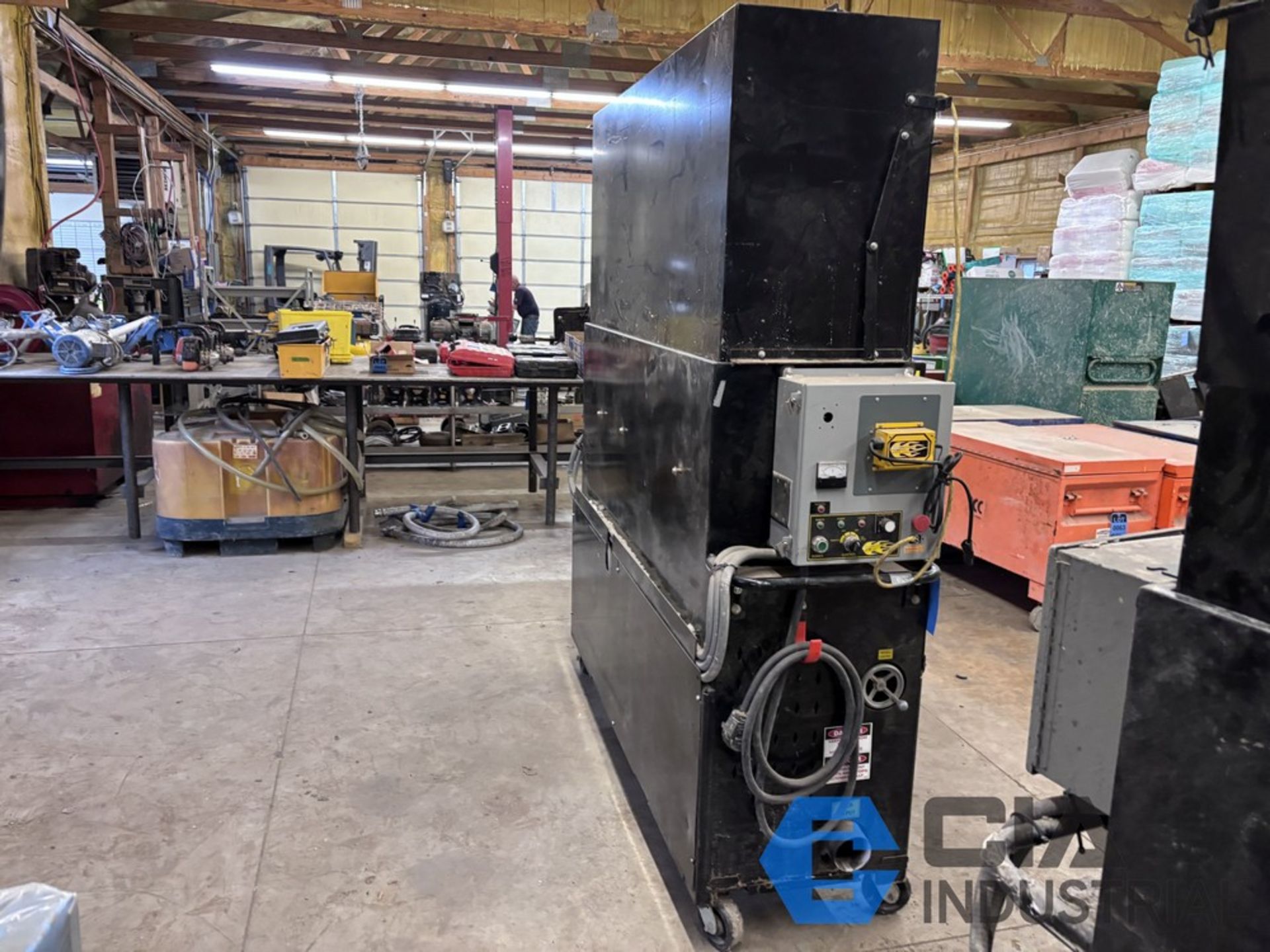 KRENDL MODEL CM-3500 CELLULOSE FIBER BLOWER UNIT WITH POWERFLEX ...