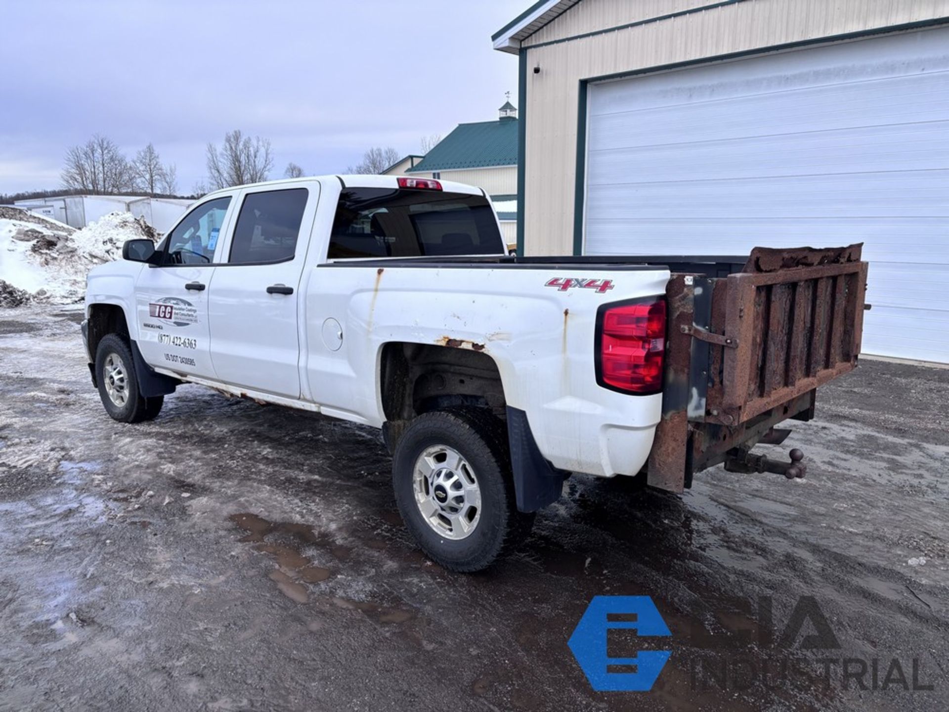 2014 CHEVROLET SILVERADO 2500HD 4X4 GAS PICKUP TRUCK WITH 55" WIDE LIFT ...