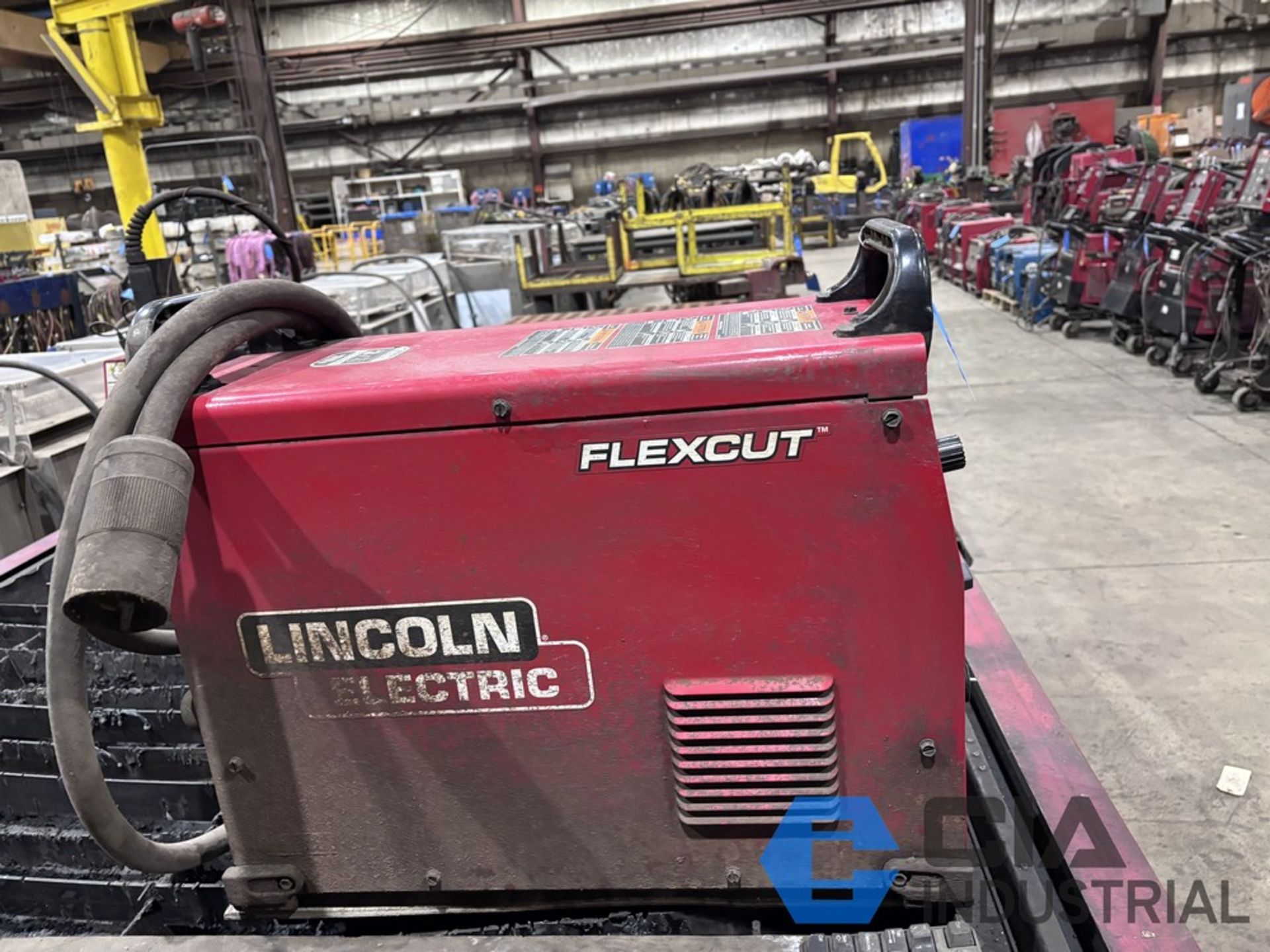 60" X 112" LINCOLN TORCHMATE 4800 PLASMA CUTTING TABLE, LINCOLN 125 ...