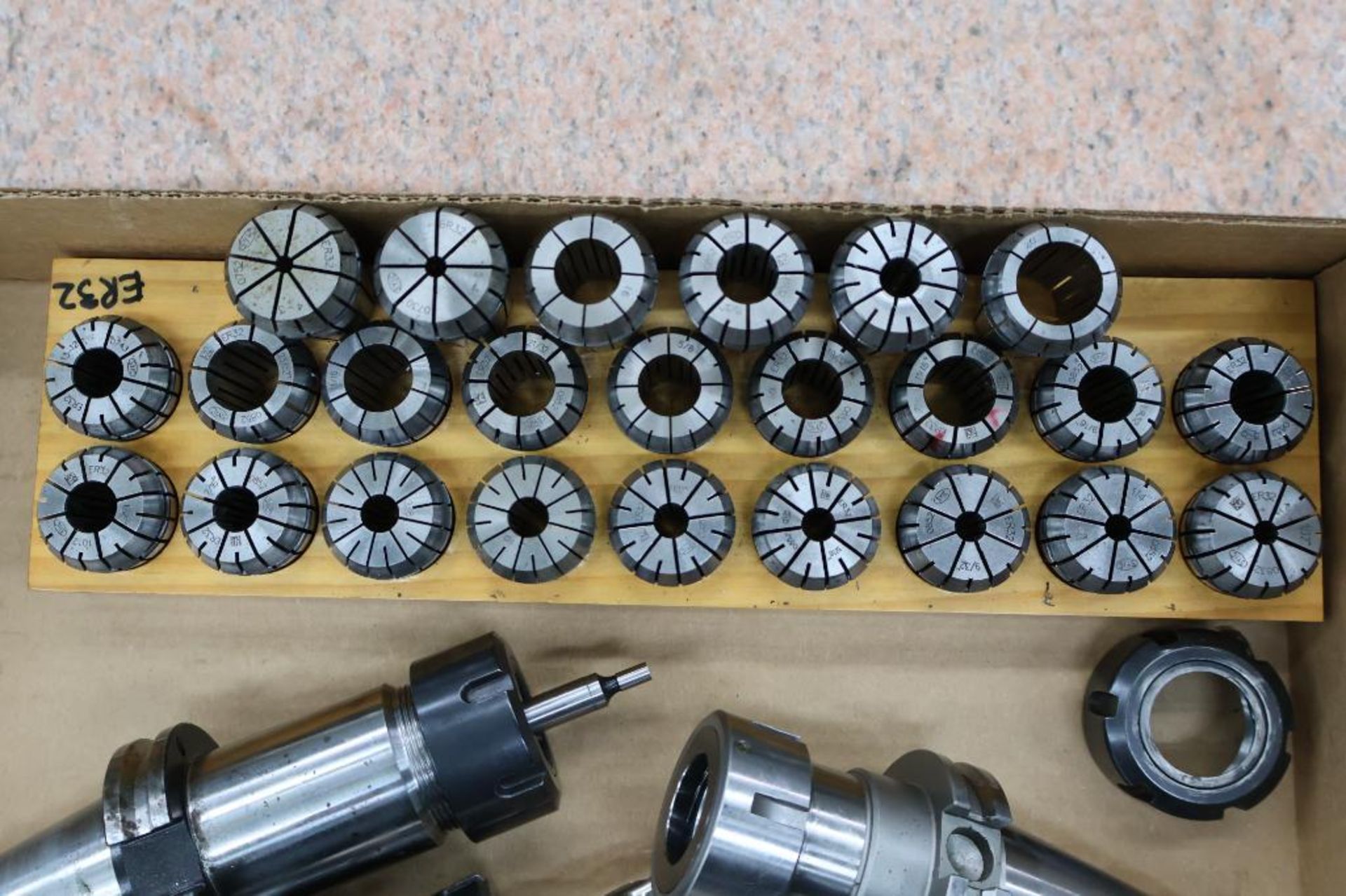 Cat 40 ER Collet Holders w/ Collets
