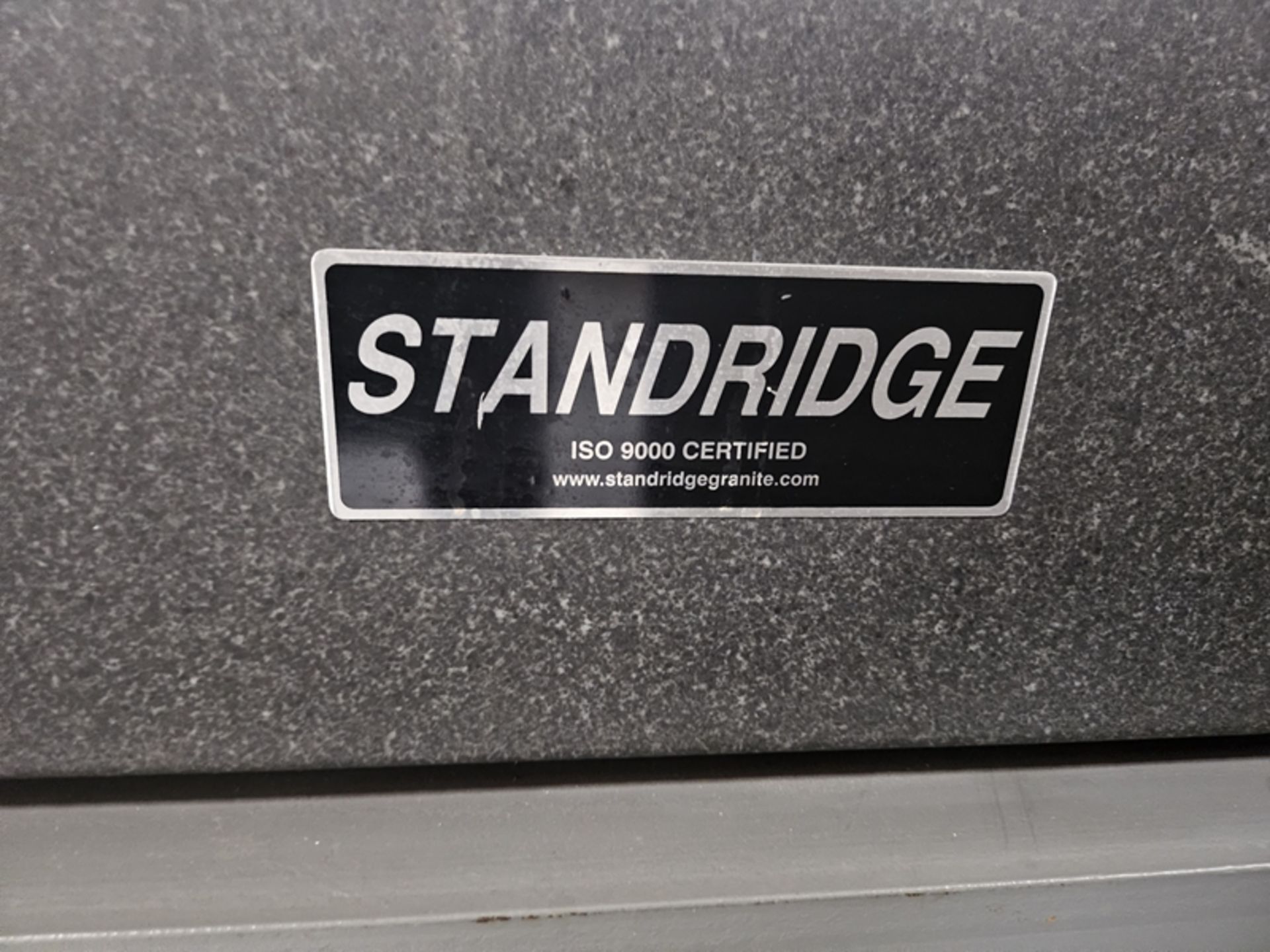 STANDRIDGE ISO 9000 granite table