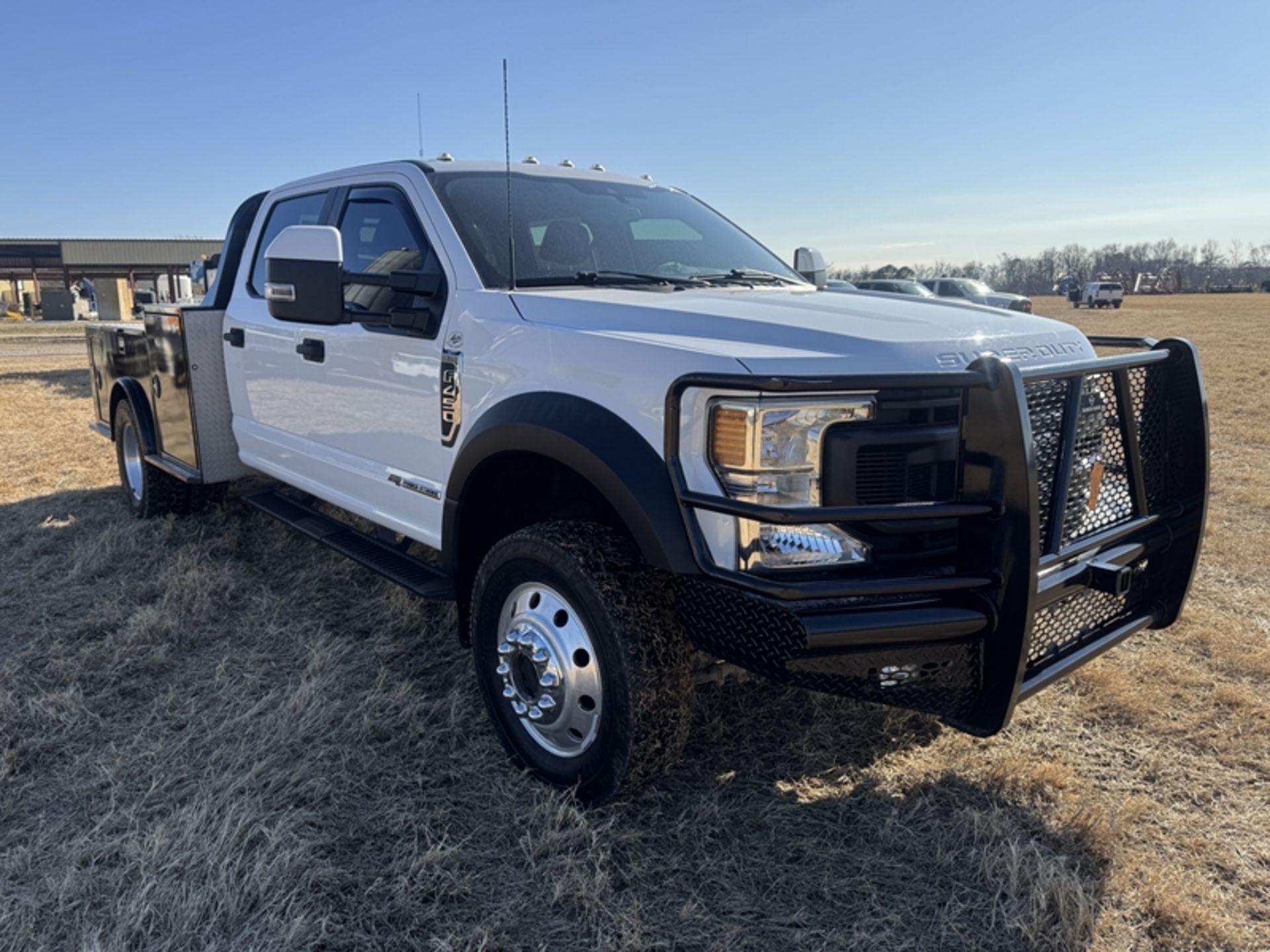 2022 FORD F-450 XL crew cab service truck, 6.7L dsl, 4wd, CM Truck Beds ...