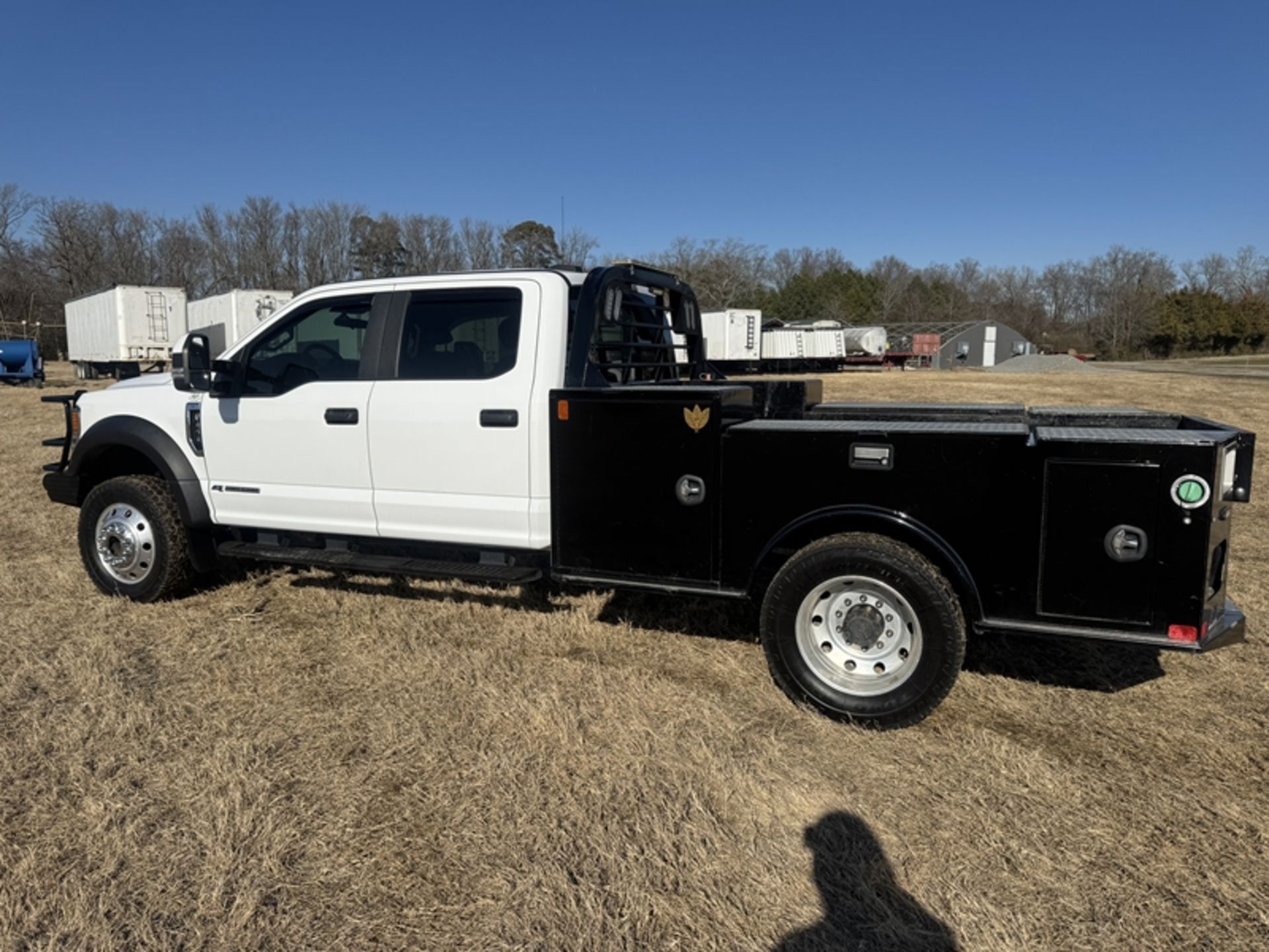2022 FORD F-450 XL crew cab service truck, 6.7L dsl, 4wd, CM Truck Beds ...