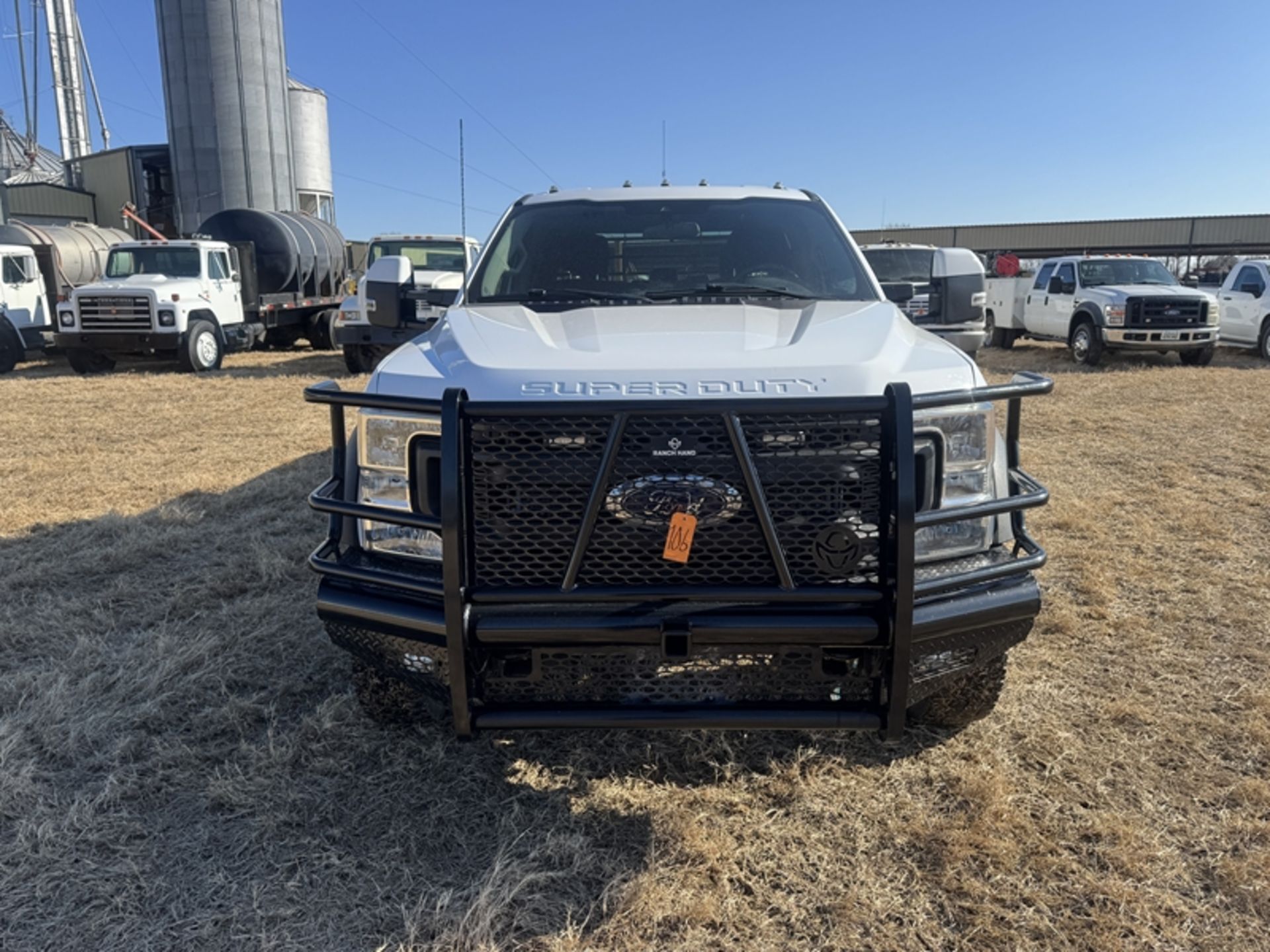 2022 FORD F-450 XL crew cab service truck, 6.7L dsl, 4wd, CM Truck Beds ...