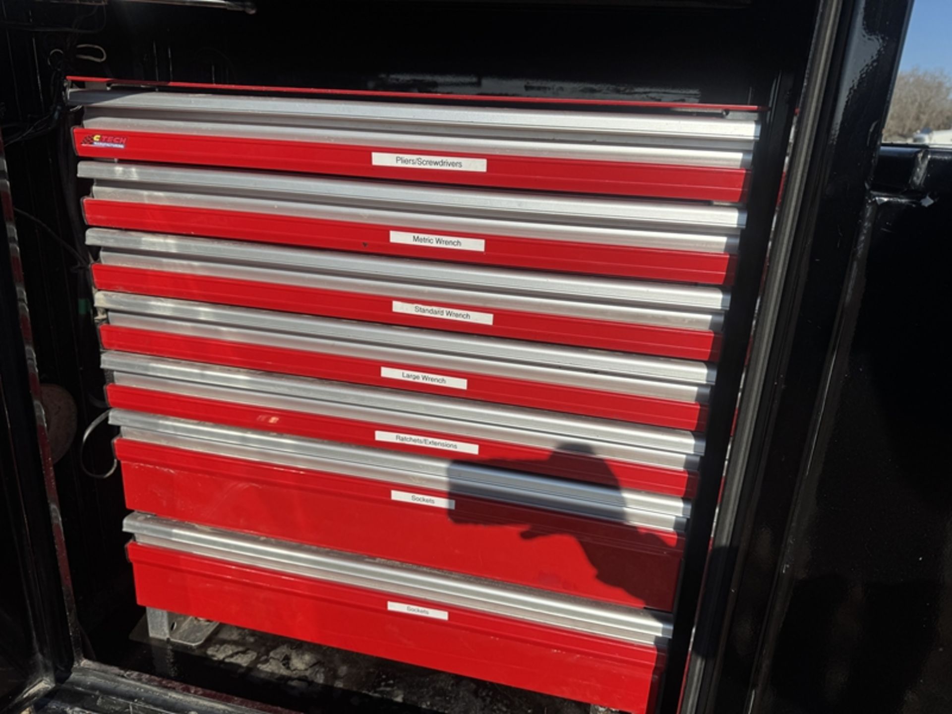 2022 FORD F-450 XL crew cab service truck, 6.7L dsl, 4wd, CM Truck Beds ...