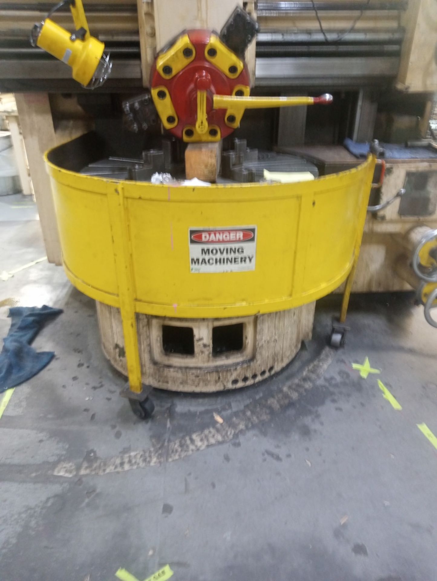 Bullard model 75 vertical boring mill (ken191). 46" table diameter ...