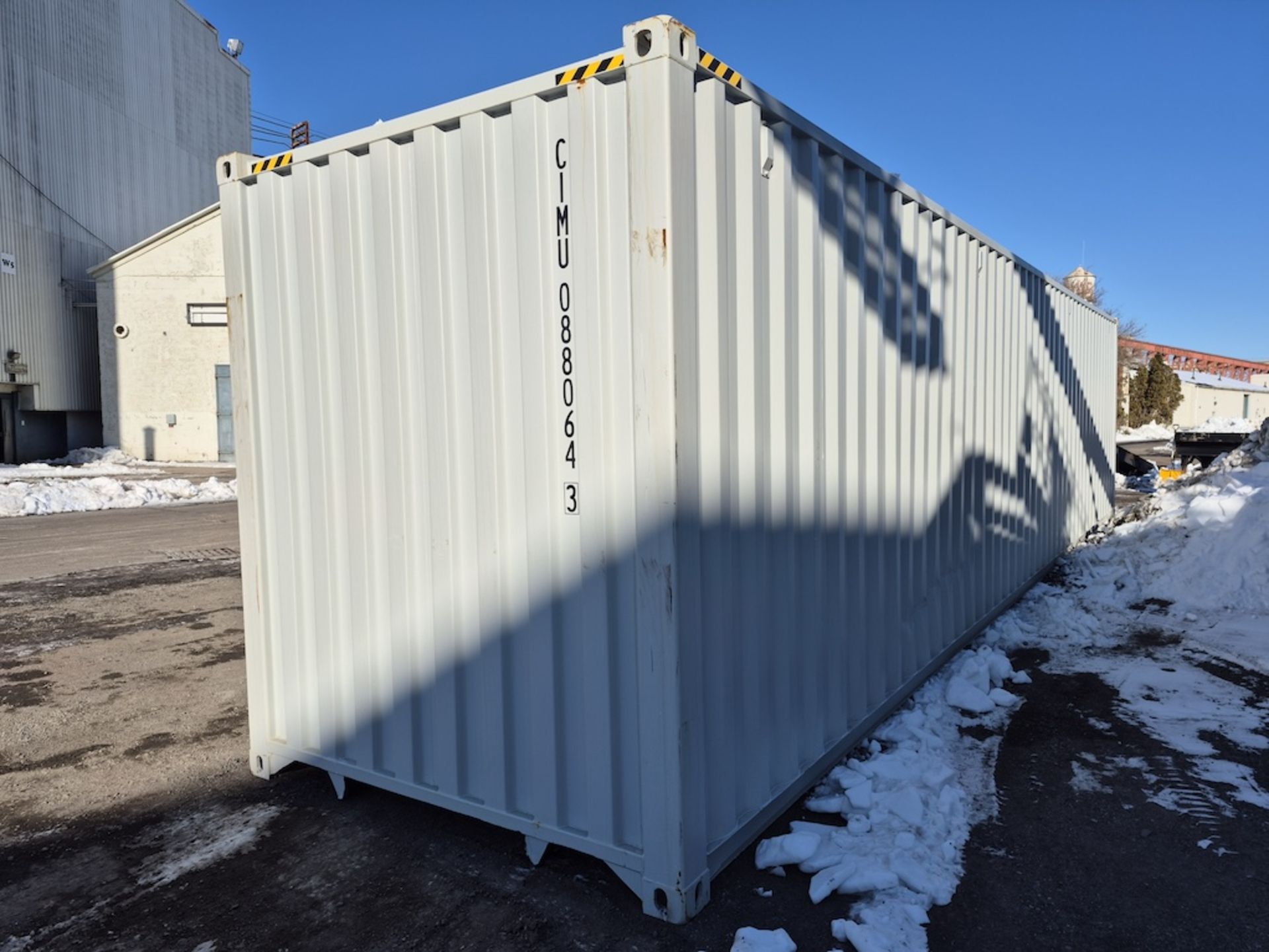 BRAND NEW 40FT HIGH CUBE SHIPPING CONTAINER. CONTAINER NUMBER ...