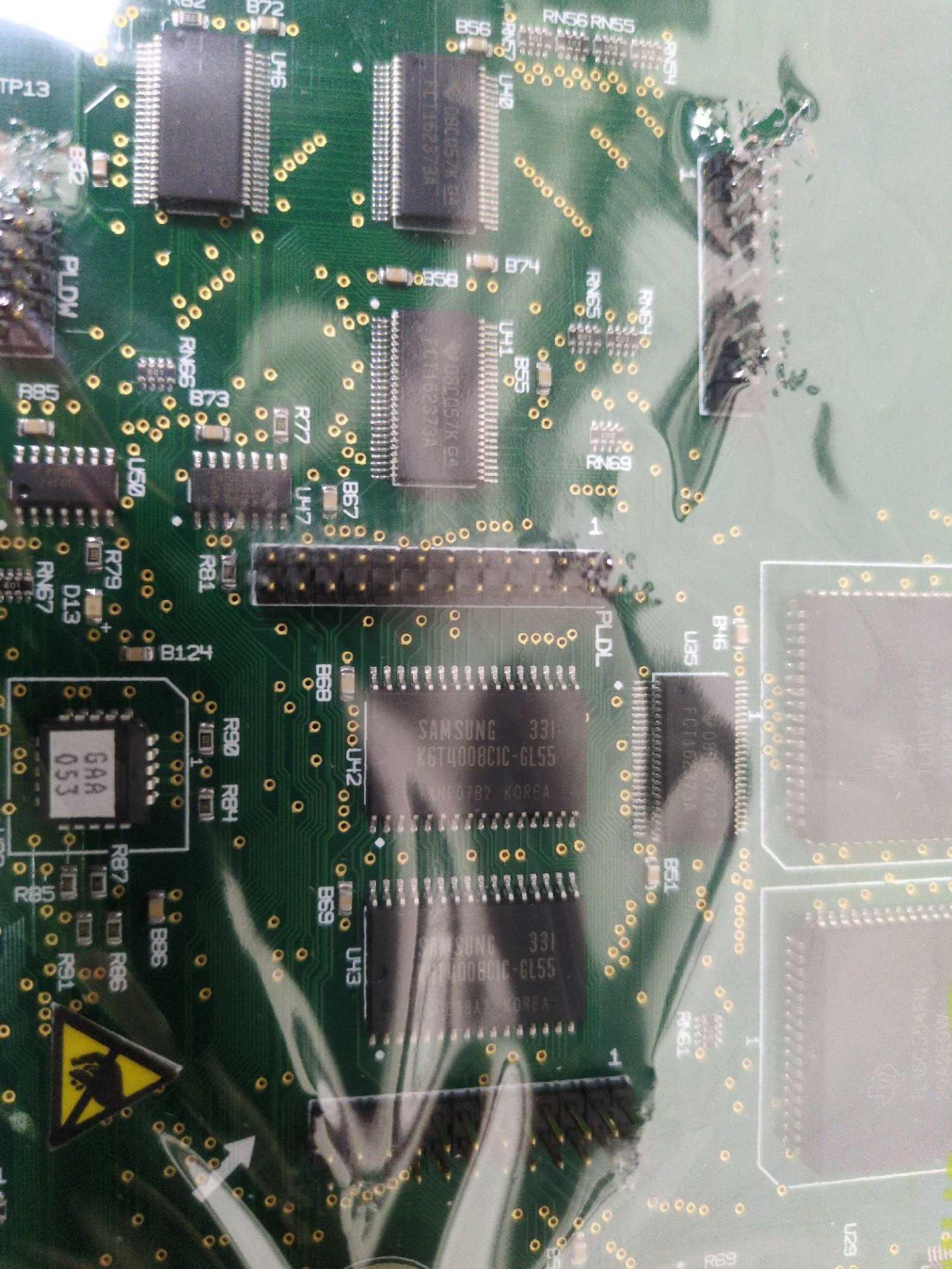INV 6588111 Lot 24379 Process Display Board PCB T658008811 10D Make ...
