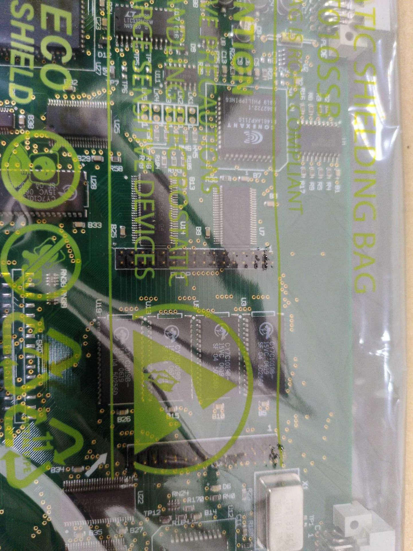 INV 6588111 Lot 24379 Process Display Board PCB T658008811 10D Make ...