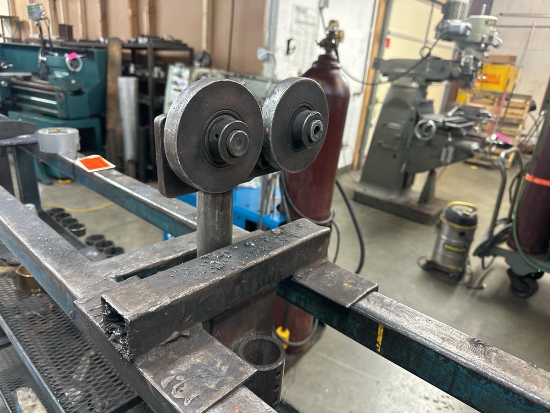 Heavy Duty Rolling Welding / Turning Positioner w/12” 3-Jaw Chuck, inv: 604