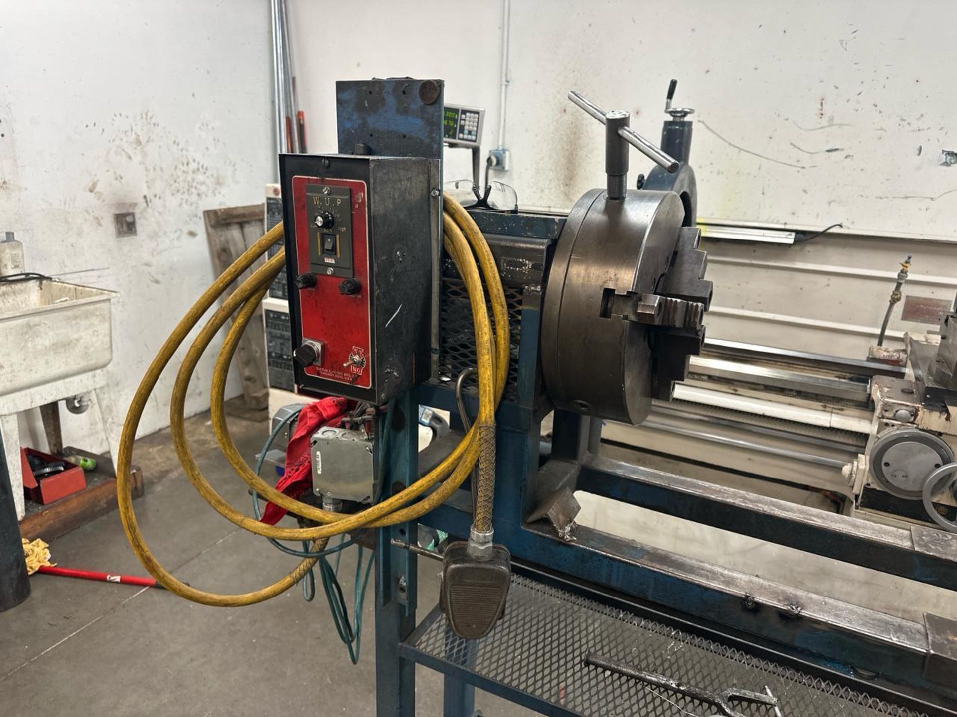 Heavy Duty Rolling Welding / Turning Positioner w/12” 3-Jaw Chuck, inv: 604